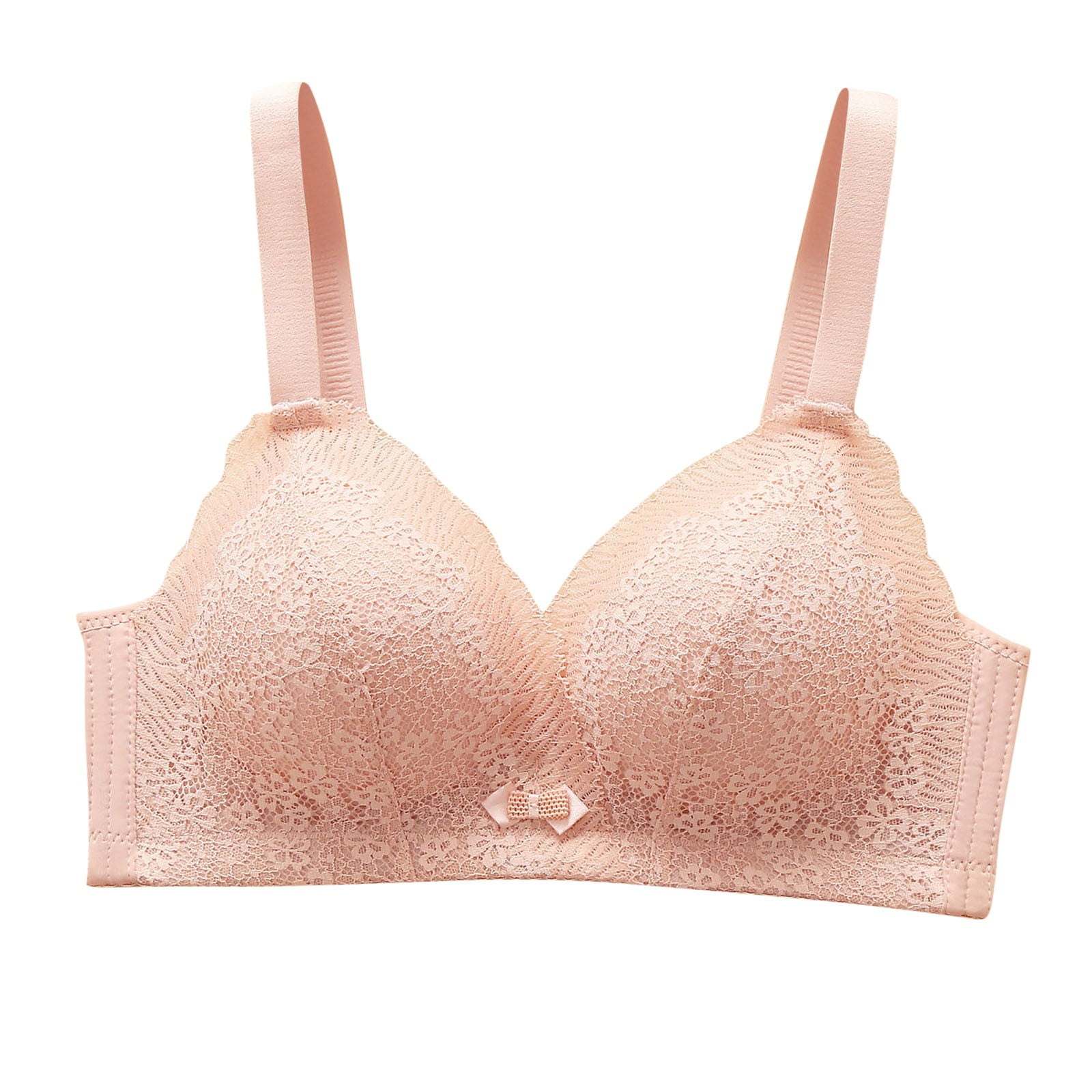 Clearance Pull On Bras for Women Padded Bra Feature V-Neck T-Shirt Bra ...