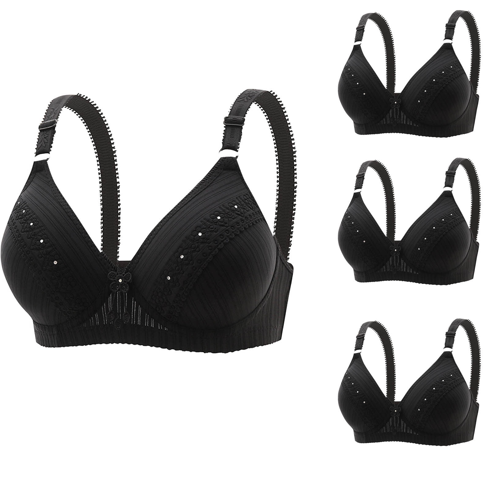 Push up Bras for Women Back-Smoothing Bra Feature V-Neck Soft Bra Style ...