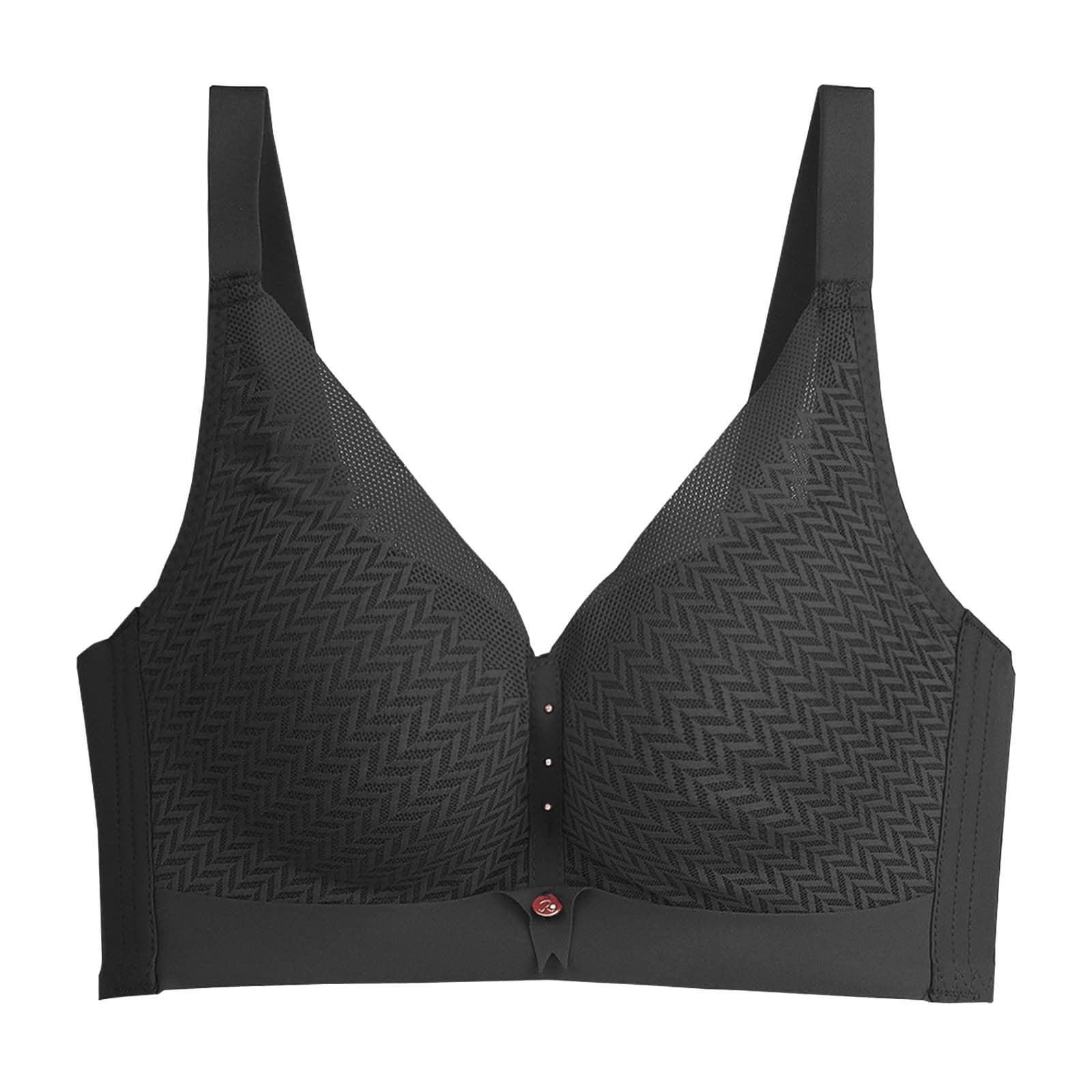 Mallwal Push up Padded Bras for Women Pullover Bra Feature V-Neck Full ...
