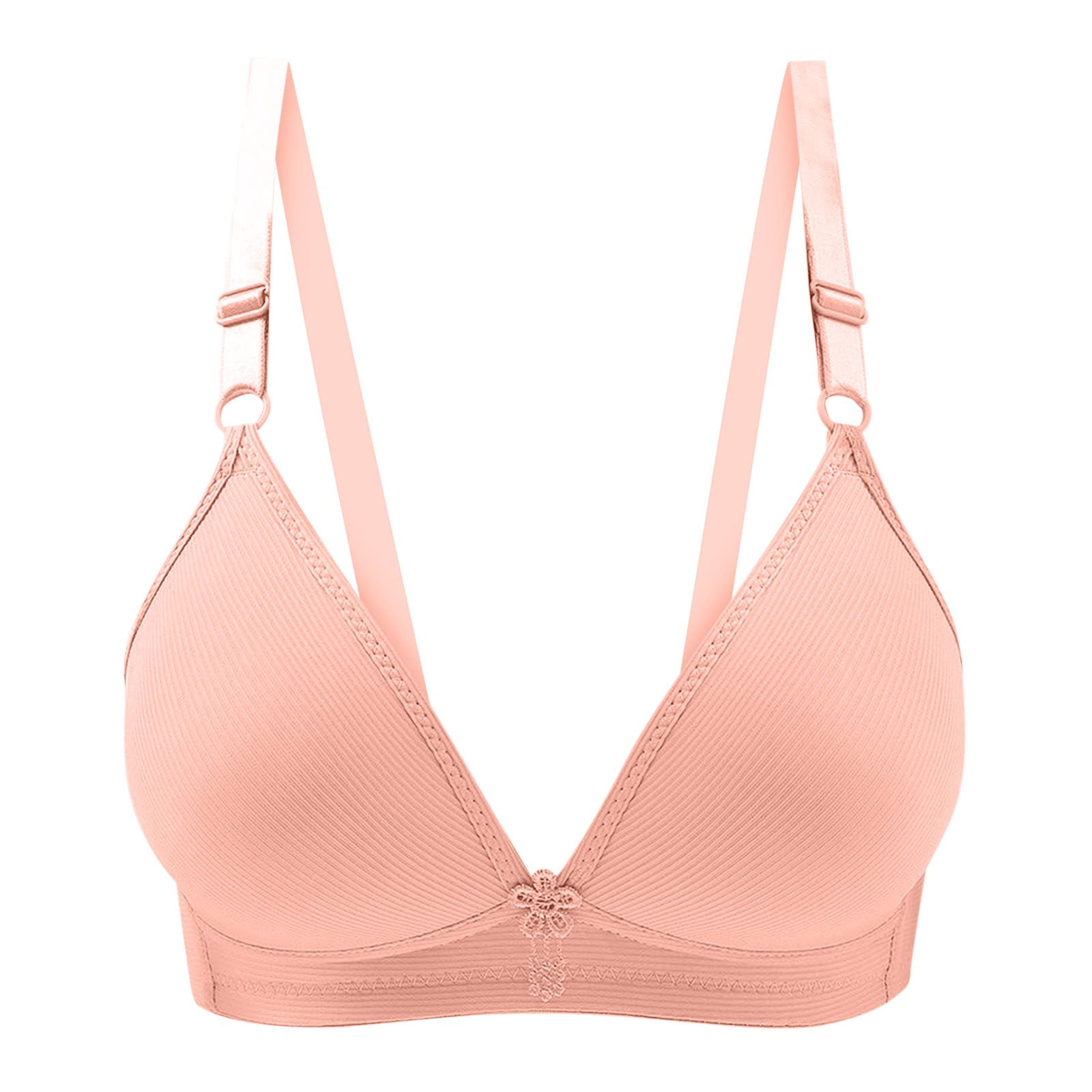 Seamless Bra Women Three-Breasted Comfortable Lace Push up Together ...