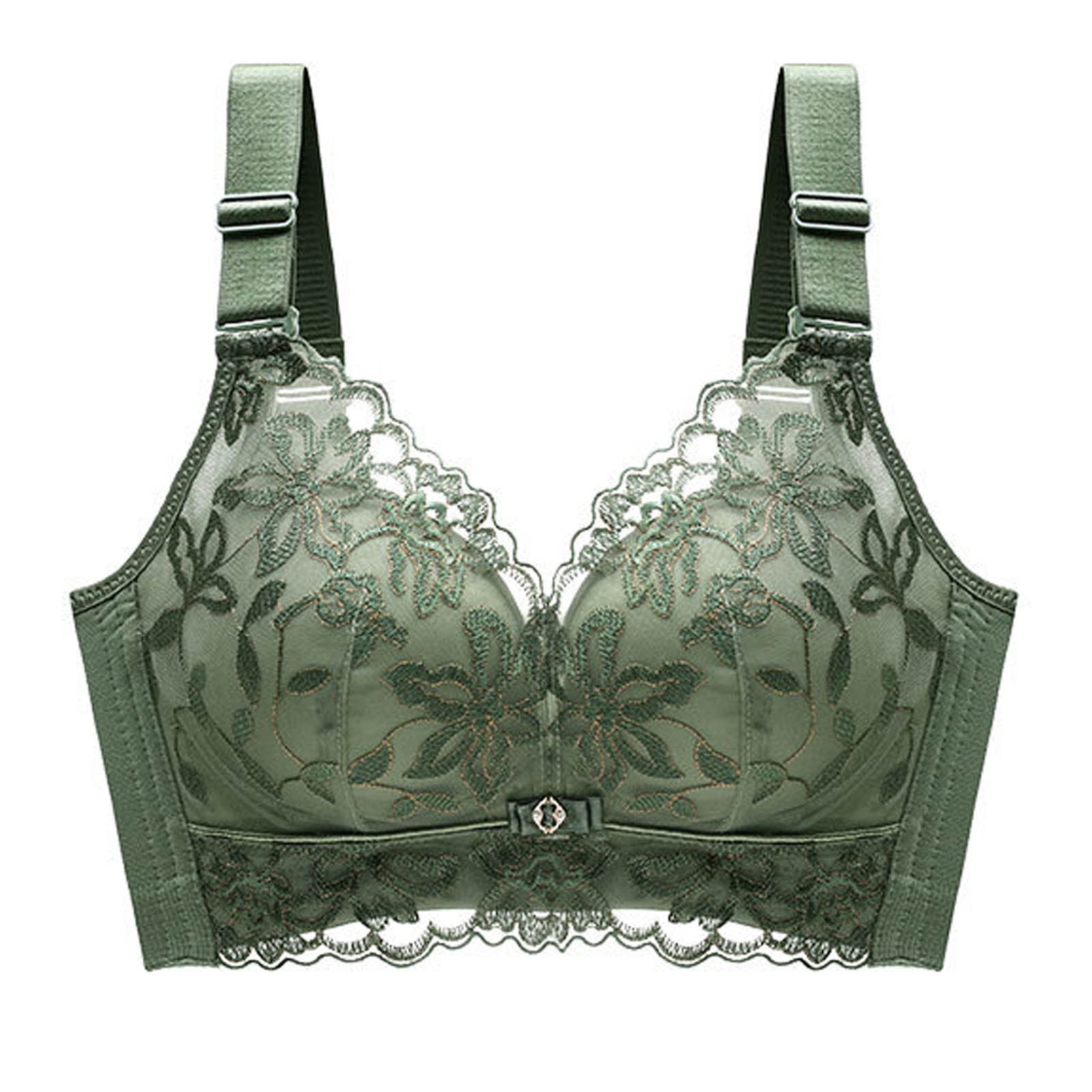 Soft Bras for Women Wire-Free No Underwire Bra Feature V-Neck Training ...