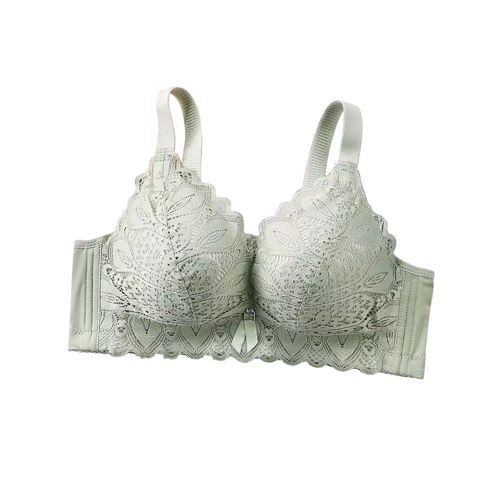 Mallwal Sports Bra Plus Size Women Back-Smoothing Bra Feature V-Neck ...