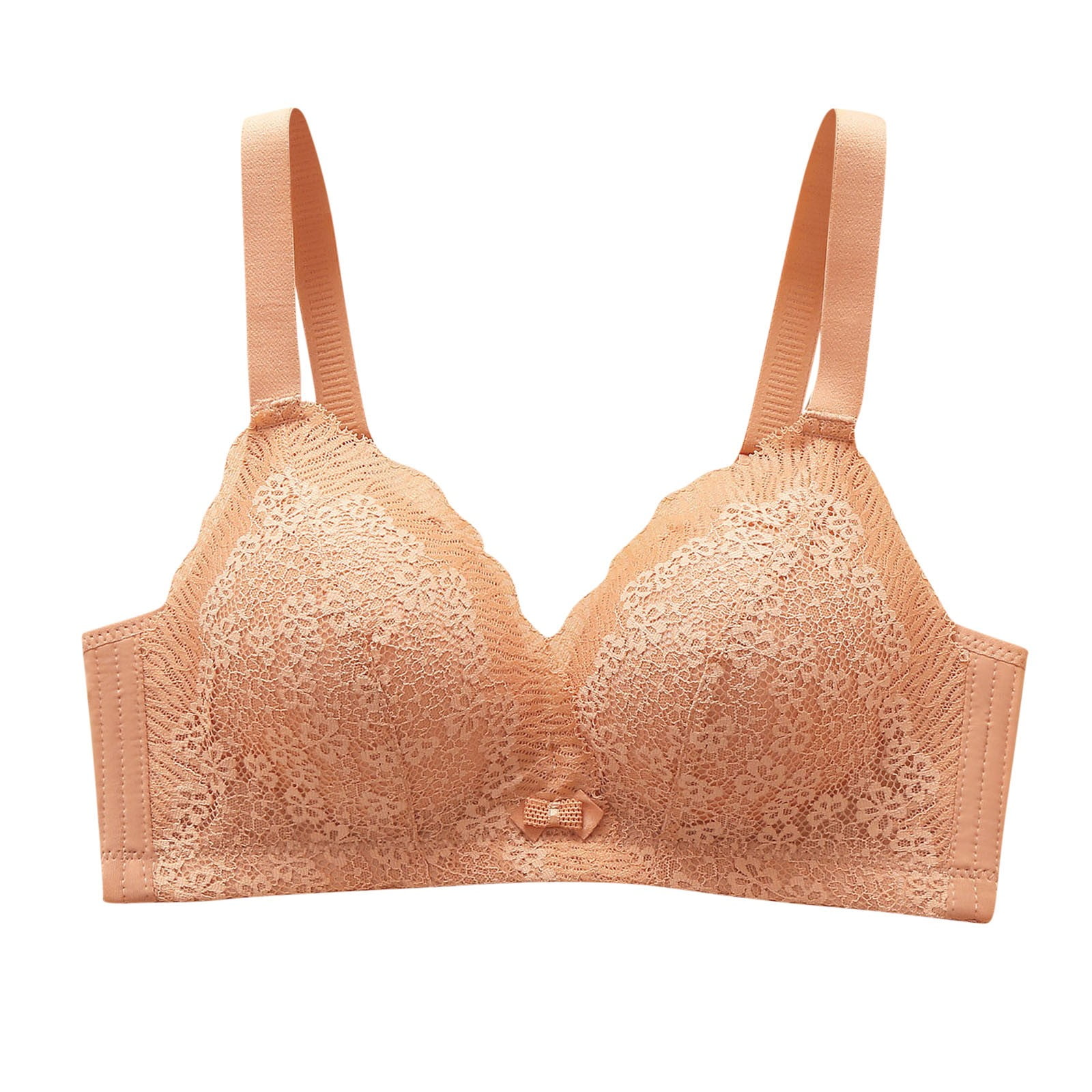 Sports Bras Women Back-Smoothing Bra Feature V-Neck Training Bra Style ...