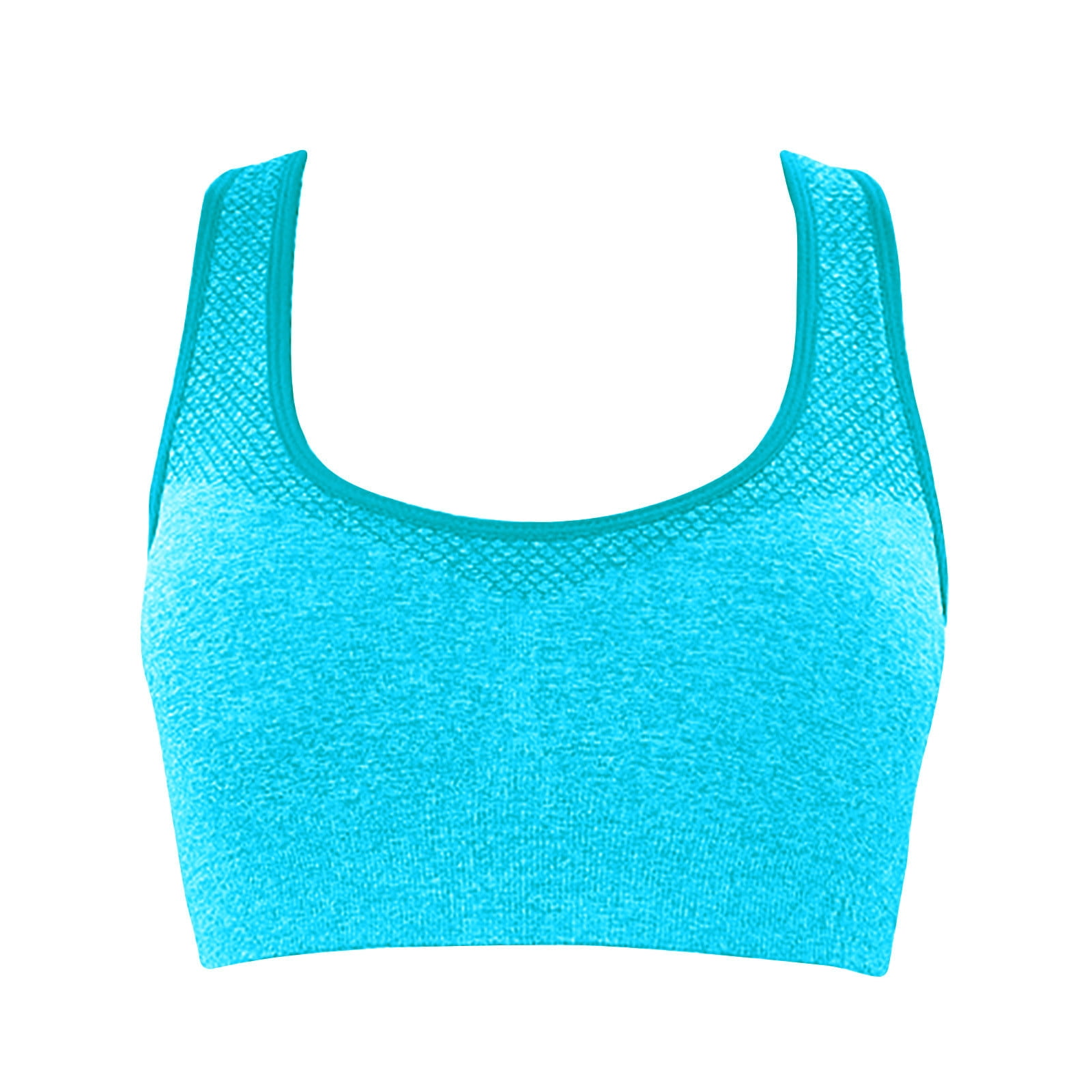 Strappy Sports Bra Women Back-Smoothing Bra Feature V-Neck Push-up Bra ...