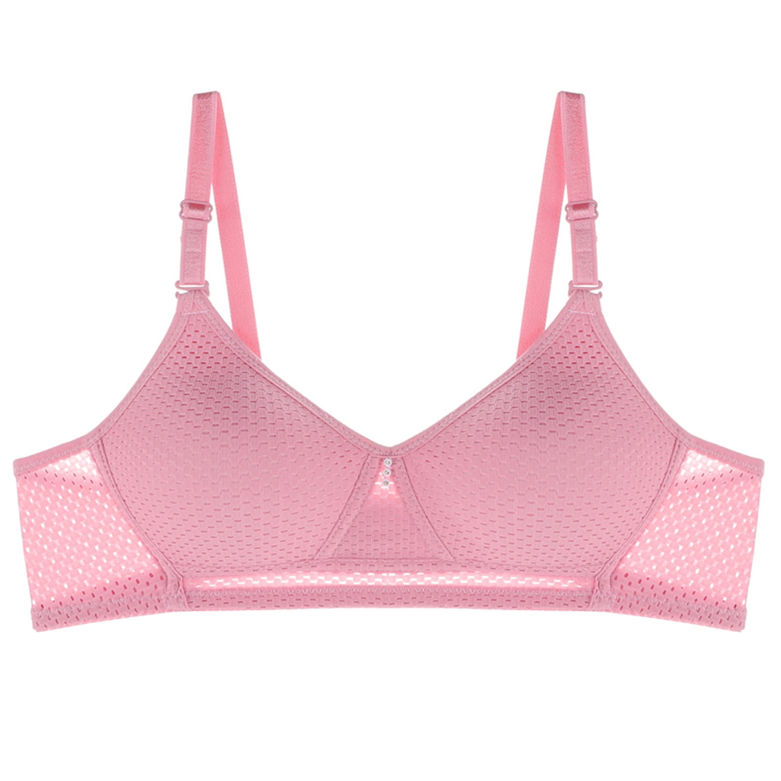 Support Yoga Bra Women Lightly Lined Bra Feature V-Neck Full-Figure Bra ...