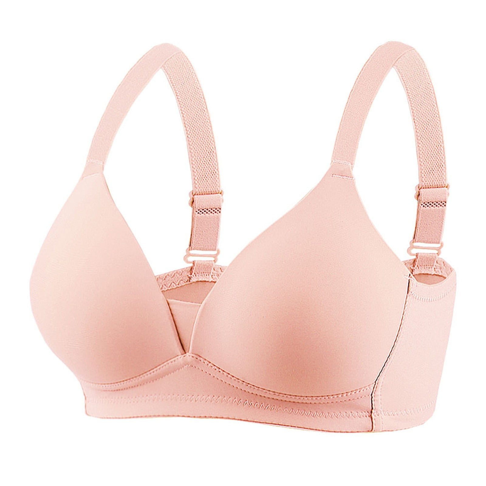 T Shirt Bras for Women No Underwire Plus Size Comfortable Breathable ...