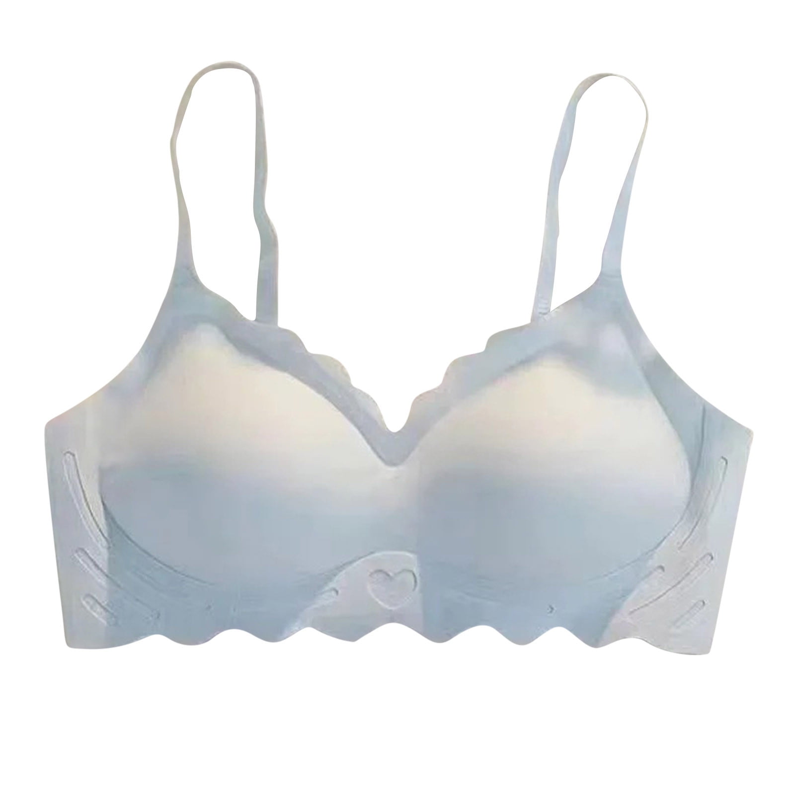 T Shirt Bras for Women Full-Coverage Bra Feature V-Neck Demi ...