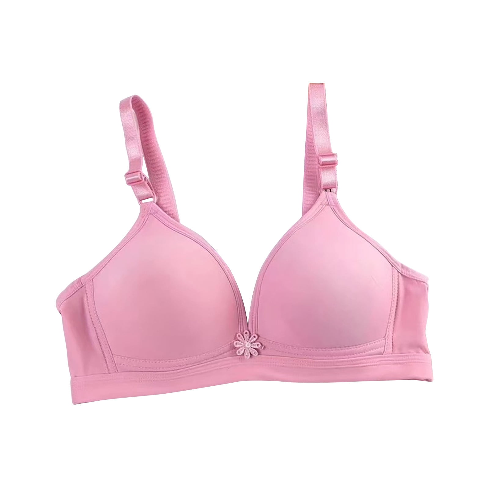 Training Bra Women Full-Coverage Bra Feature V-Neck Longline Bra Style ...