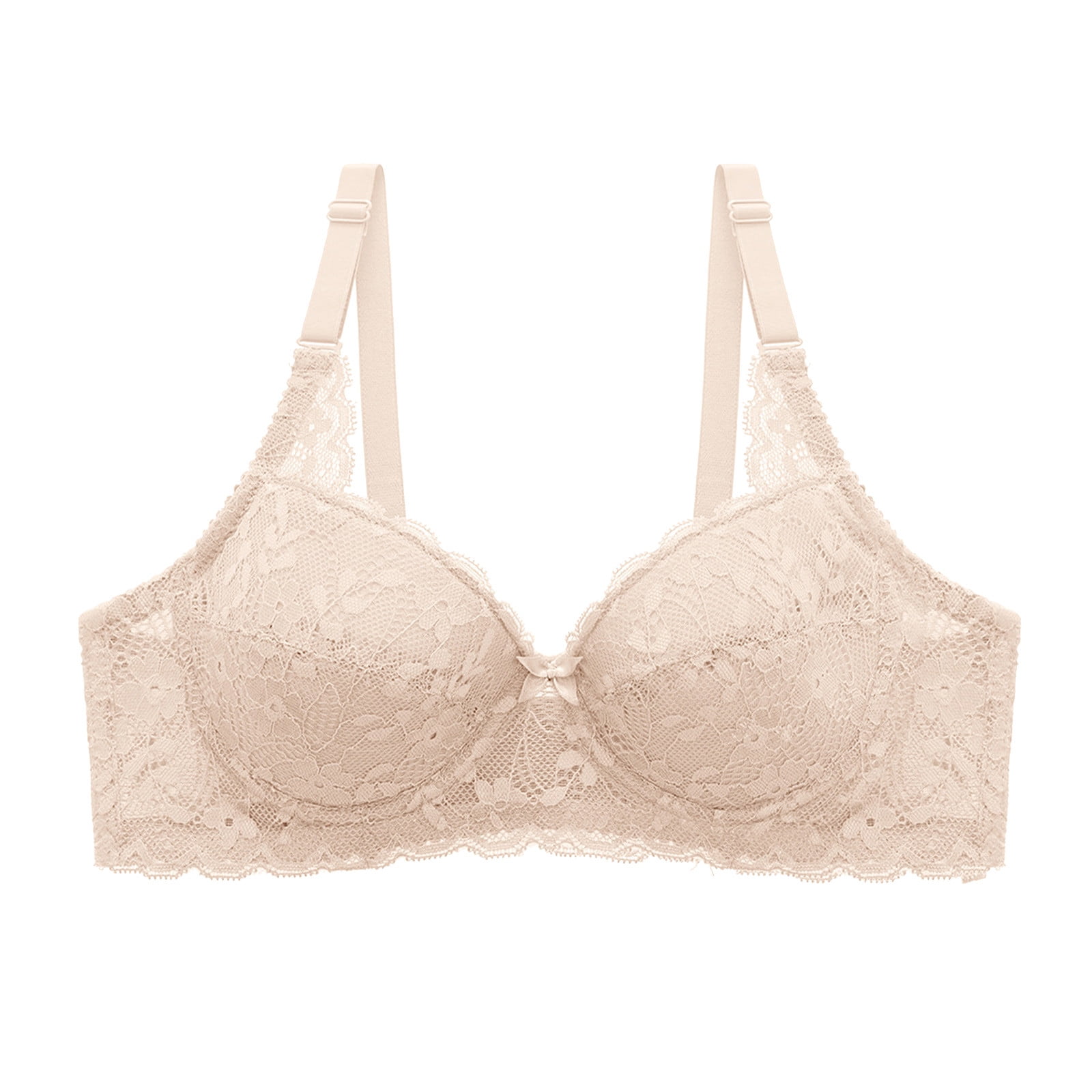 Mallwal Training Bras Women Back-Smoothing Bra Feature V-Neck Nursing ...