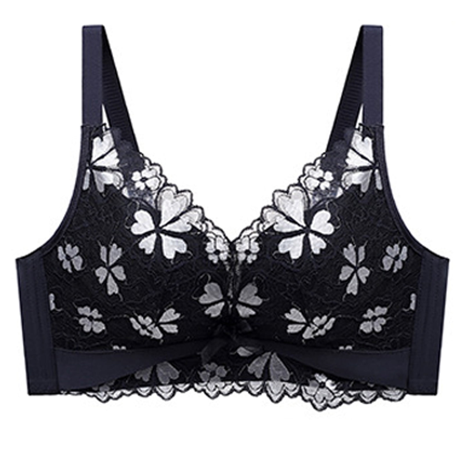 Training Bras Women No Underwire Bra Feature V-Neck Full-Figure Bra ...