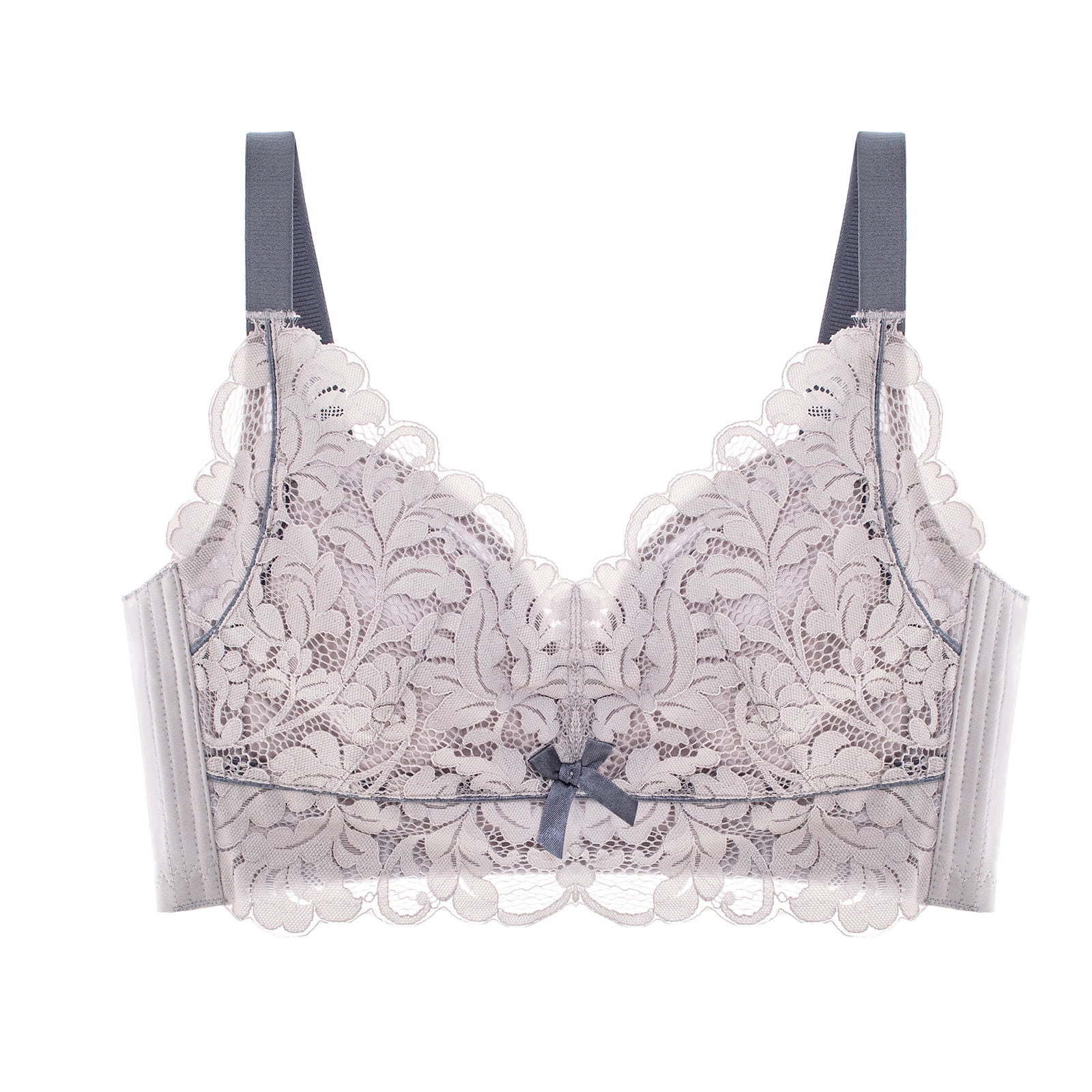 V Neck Cami Bra for Women Girls Ladies Comfortable No Underwire Lace ...