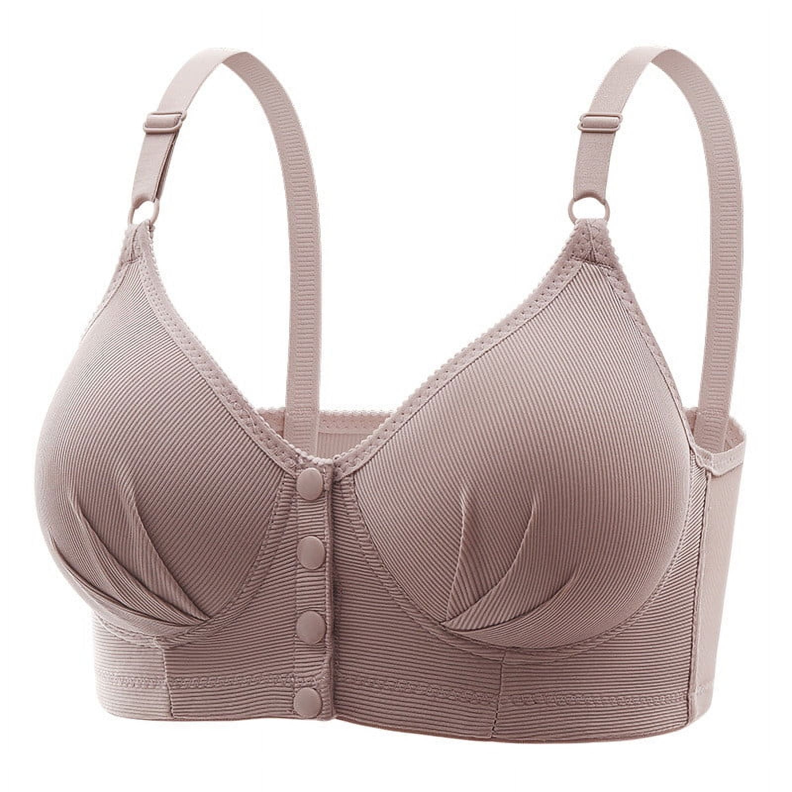 Mallwal Wireless Bra for Everyday Women Full-Coverage Bra Feature V ...