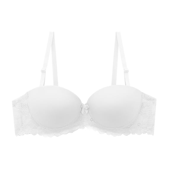 Mallwal Workout Bras Clearance Womens Seamless Wirefree Bras Lace Push ...