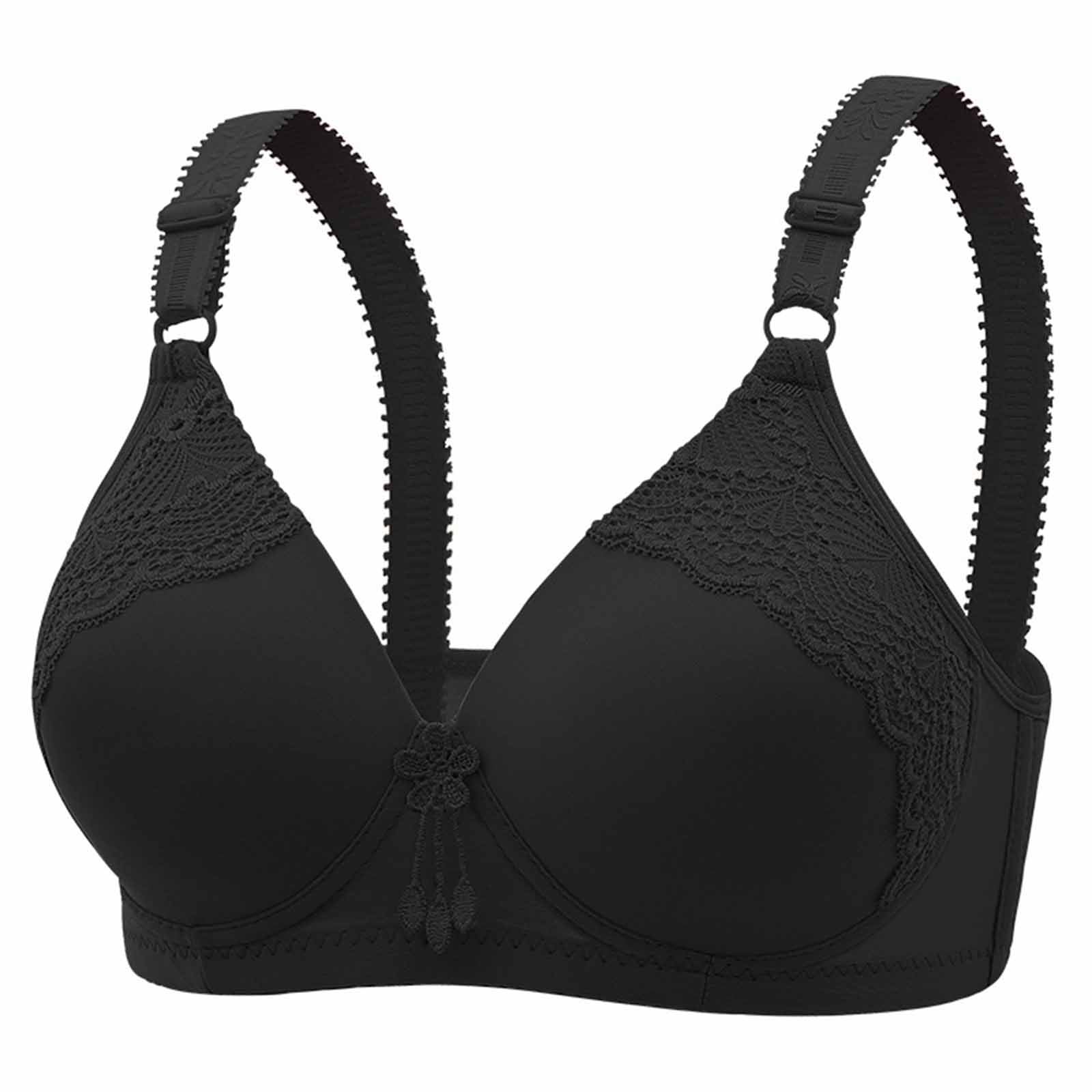 Mallwal Womans Bras Padded Bra Feature V-Neck Full-Figure Bra Style W ...