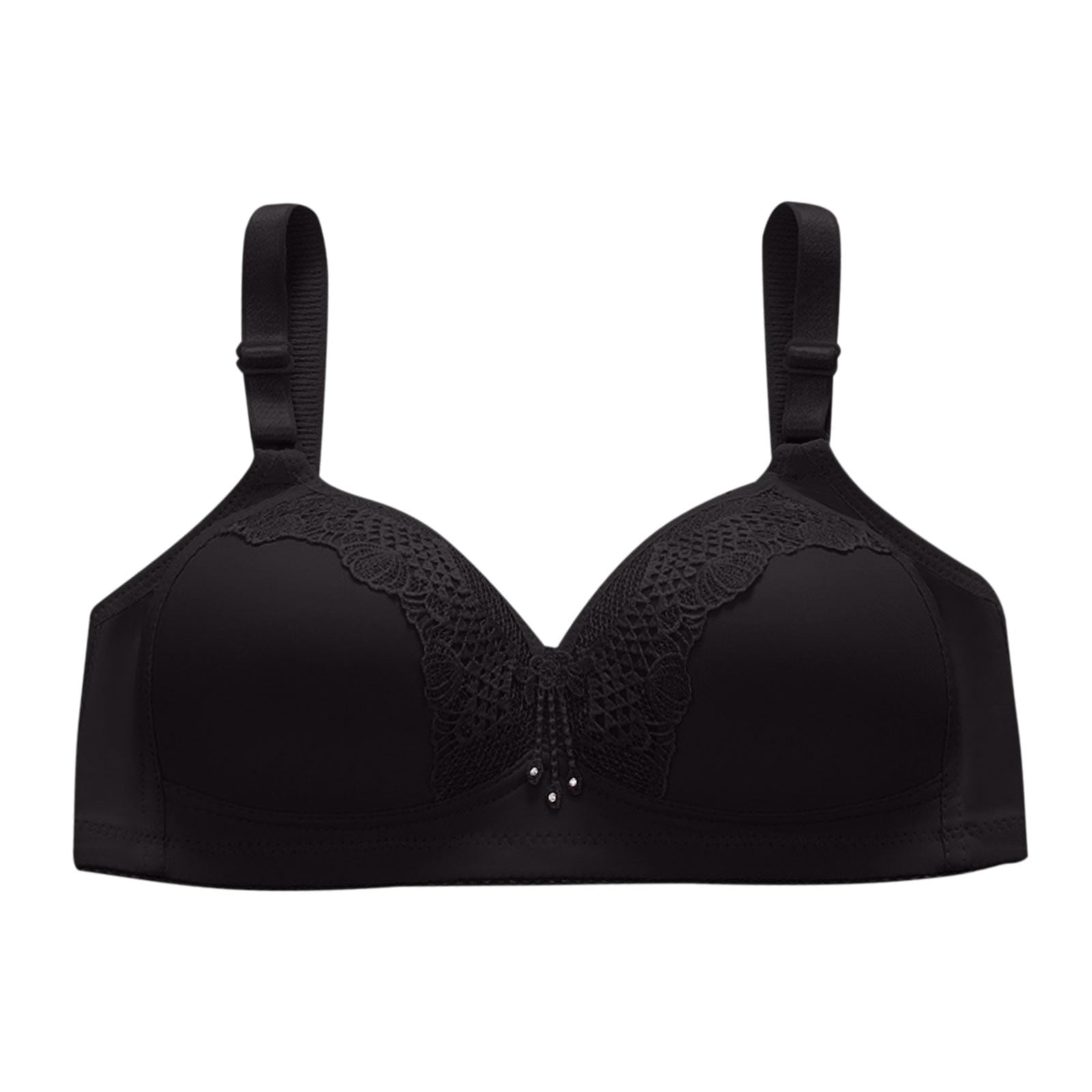 Women Bralette Ladies Fashion Comfortable Breathable Gathers No ...