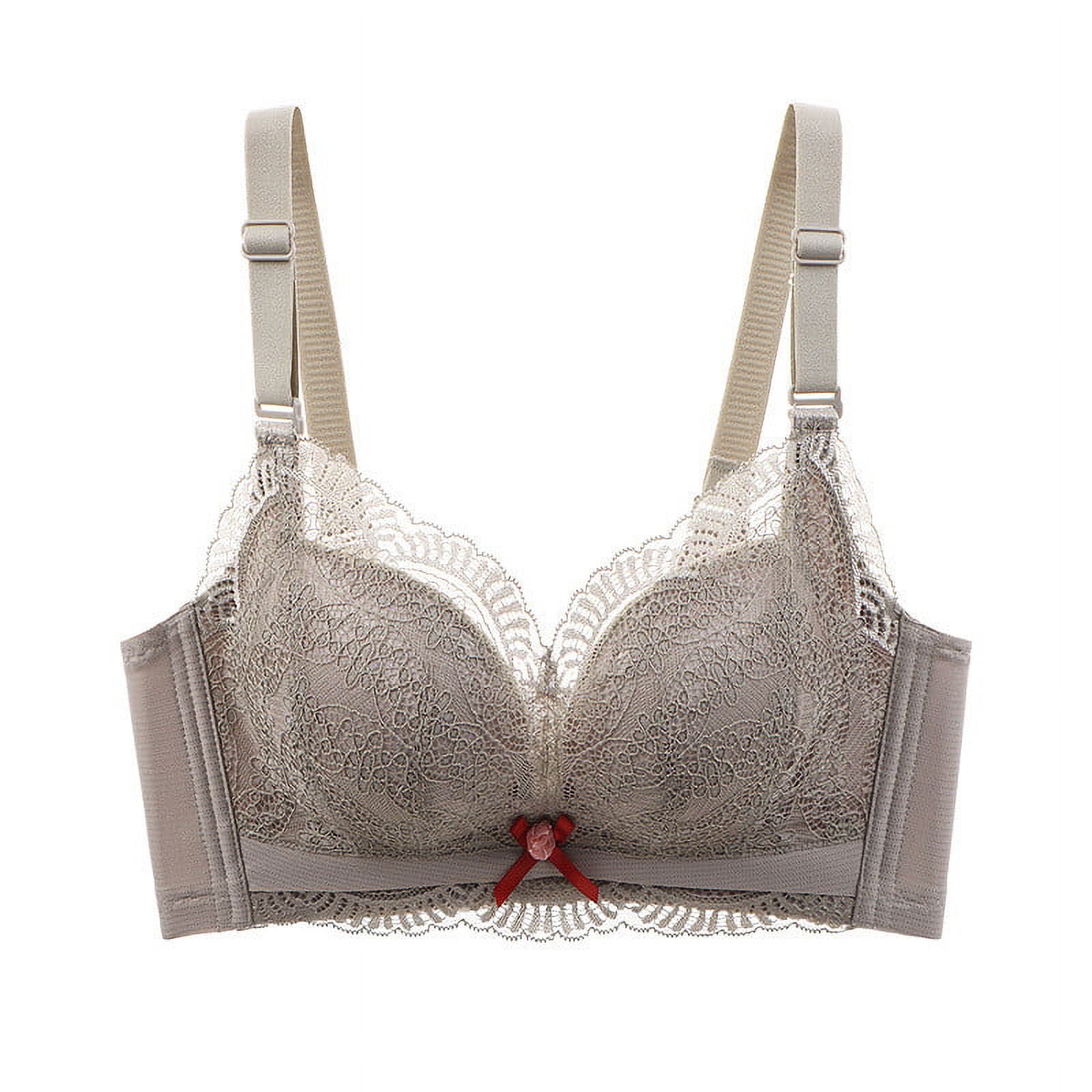 Women Bras Pullover Bra Feature V-Neck Demi & Balconette Bra Style W ...