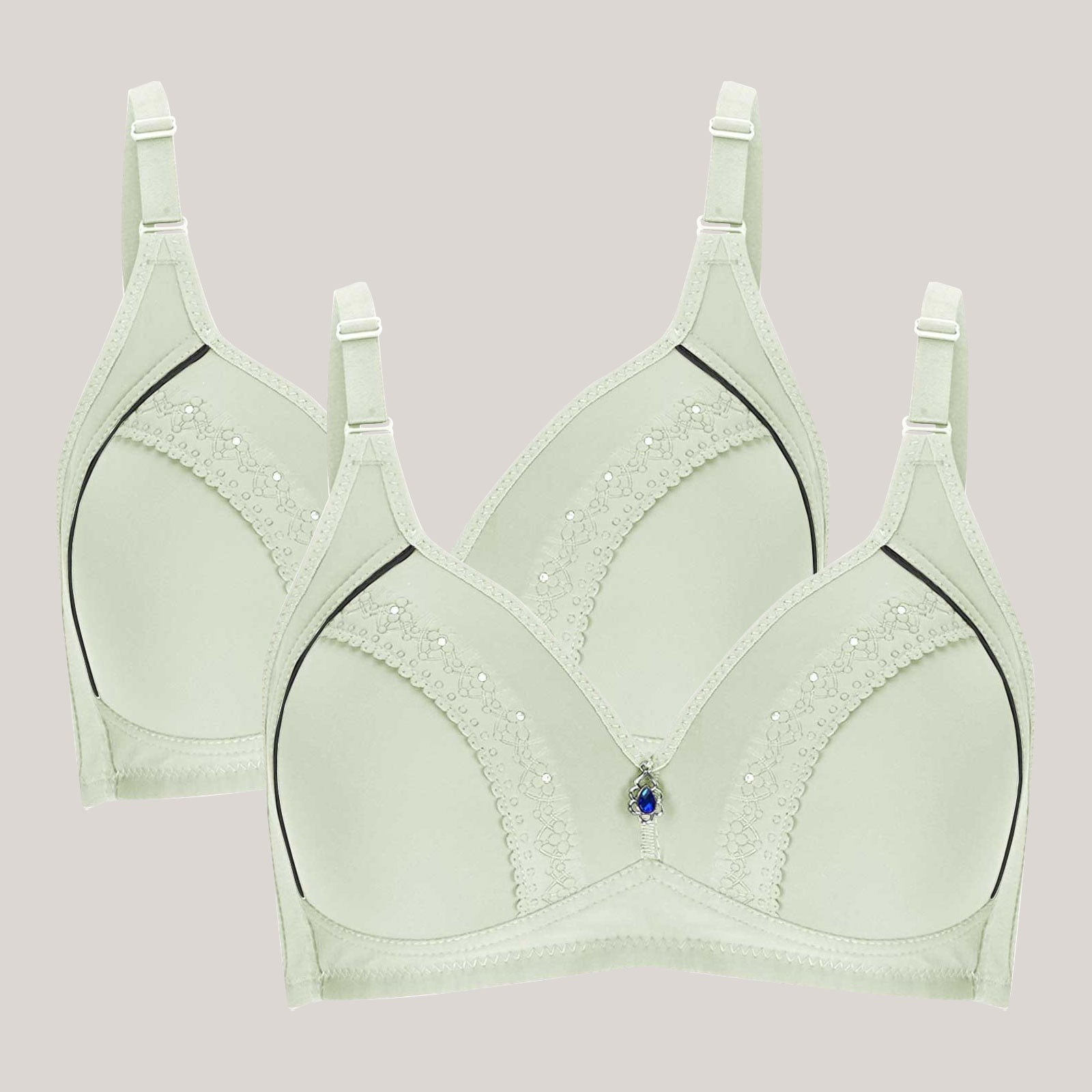LLYWEY Women's Bras Clearance Plus Size Bras Ladies Longline Bra Style ...