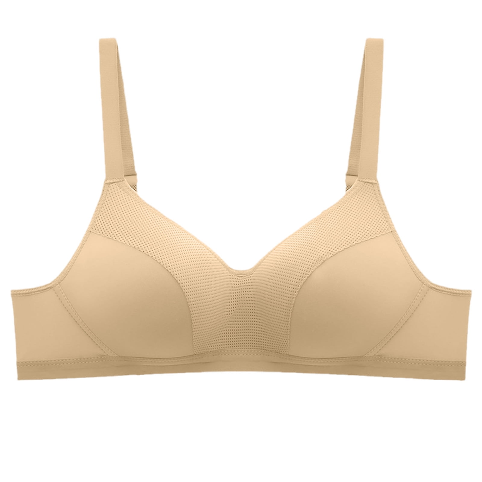 Women's Bras No Underwire Pullover Bra Feature V-Neck Demi & Balconette ...