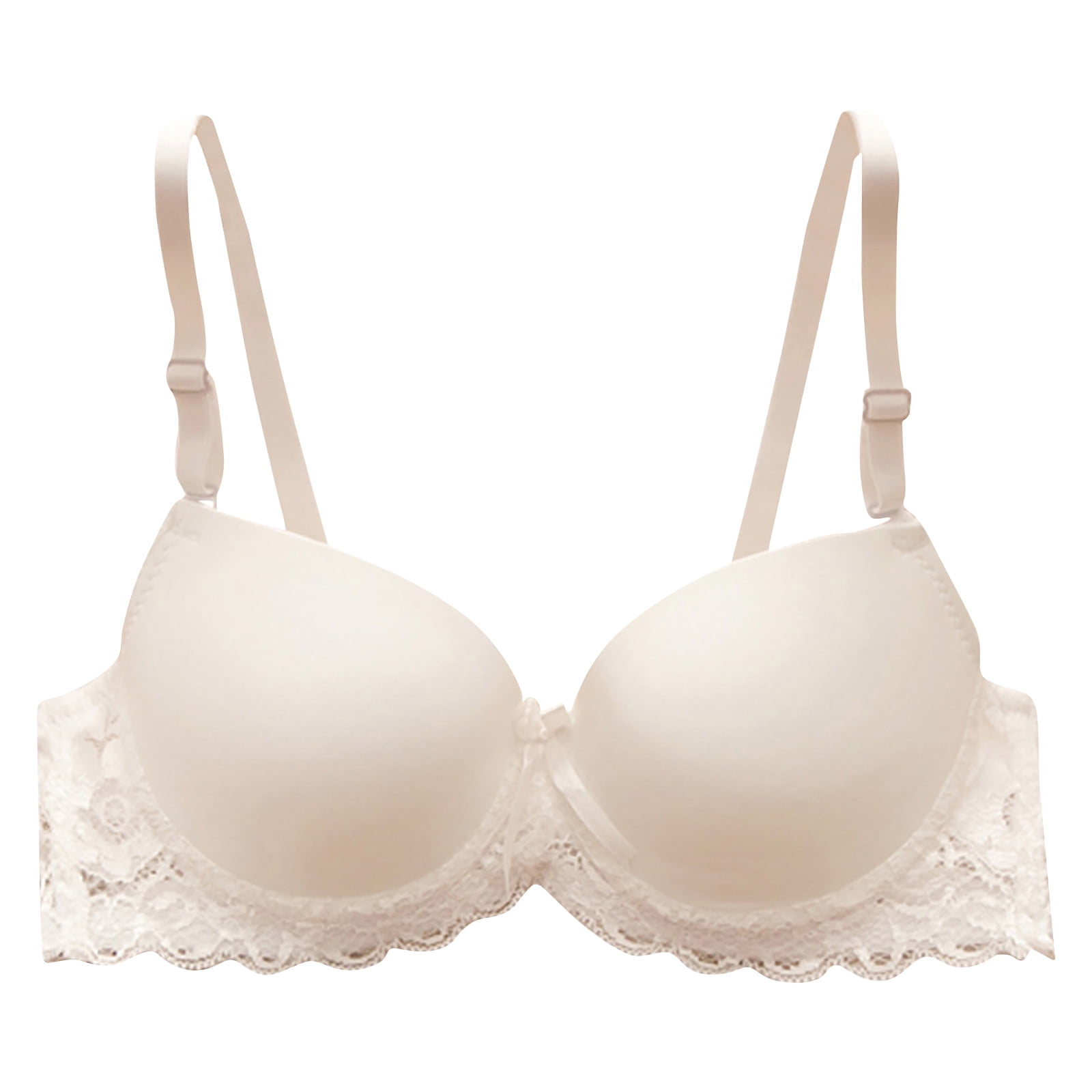 Mallwal Women's Bras with Underwire Lightly Lined Bra Feature V-Neck ...