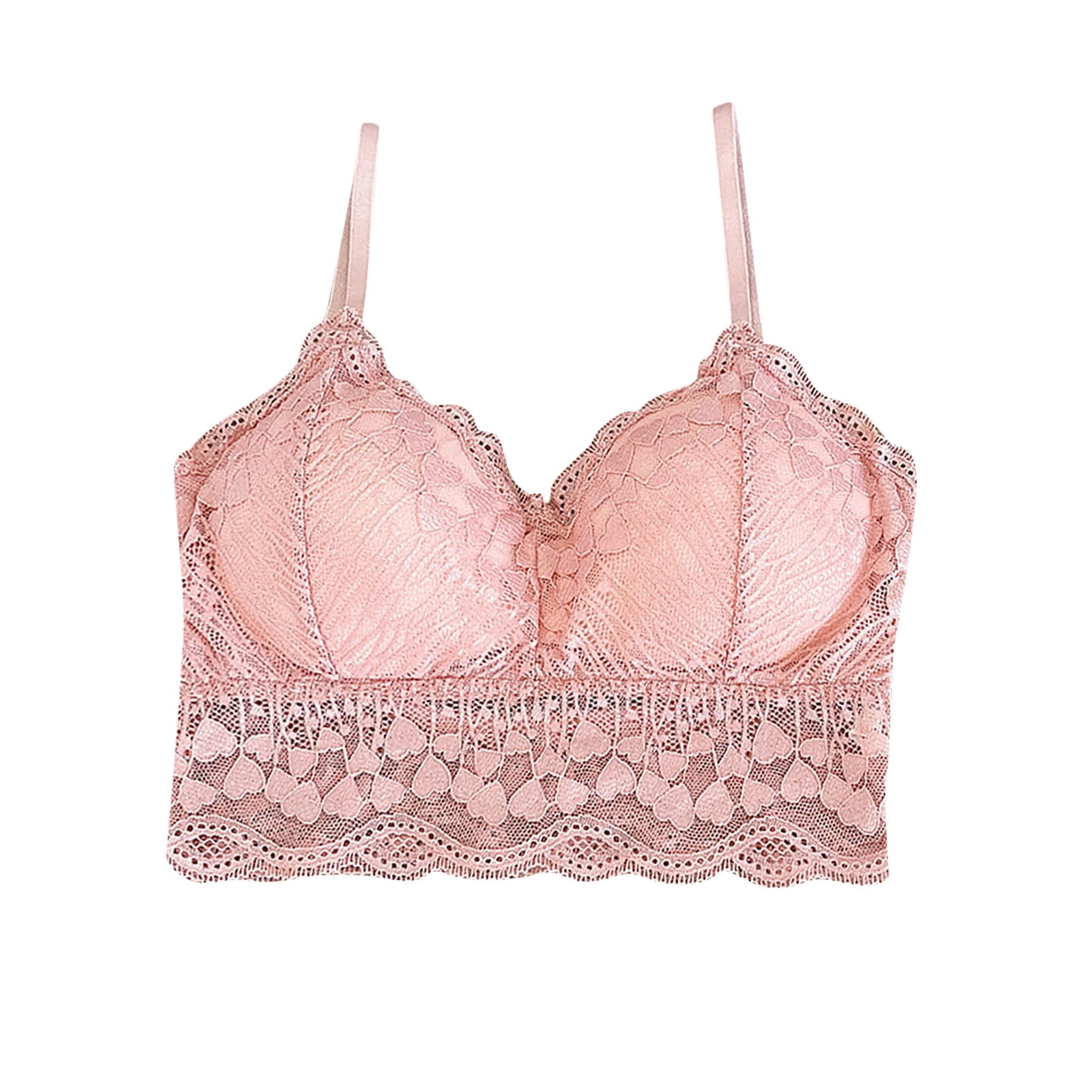 Clearance Womens Bra and Panty Sets Full-Coverage Bra Feature V-Neck ...