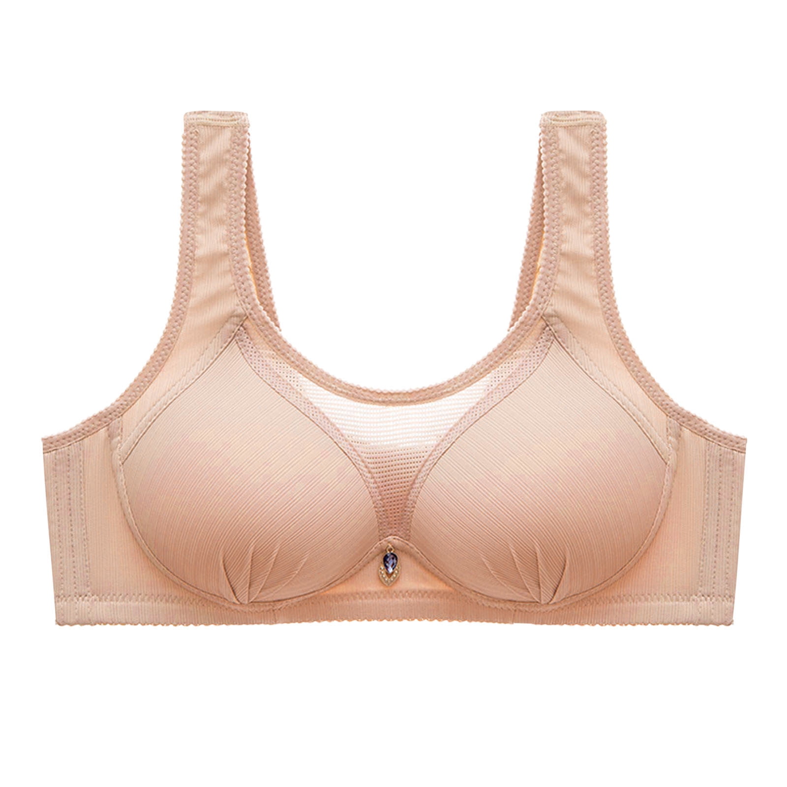 Mallwal Womens Bras Plus Size Convertible Bra Feature V-Neck No ...