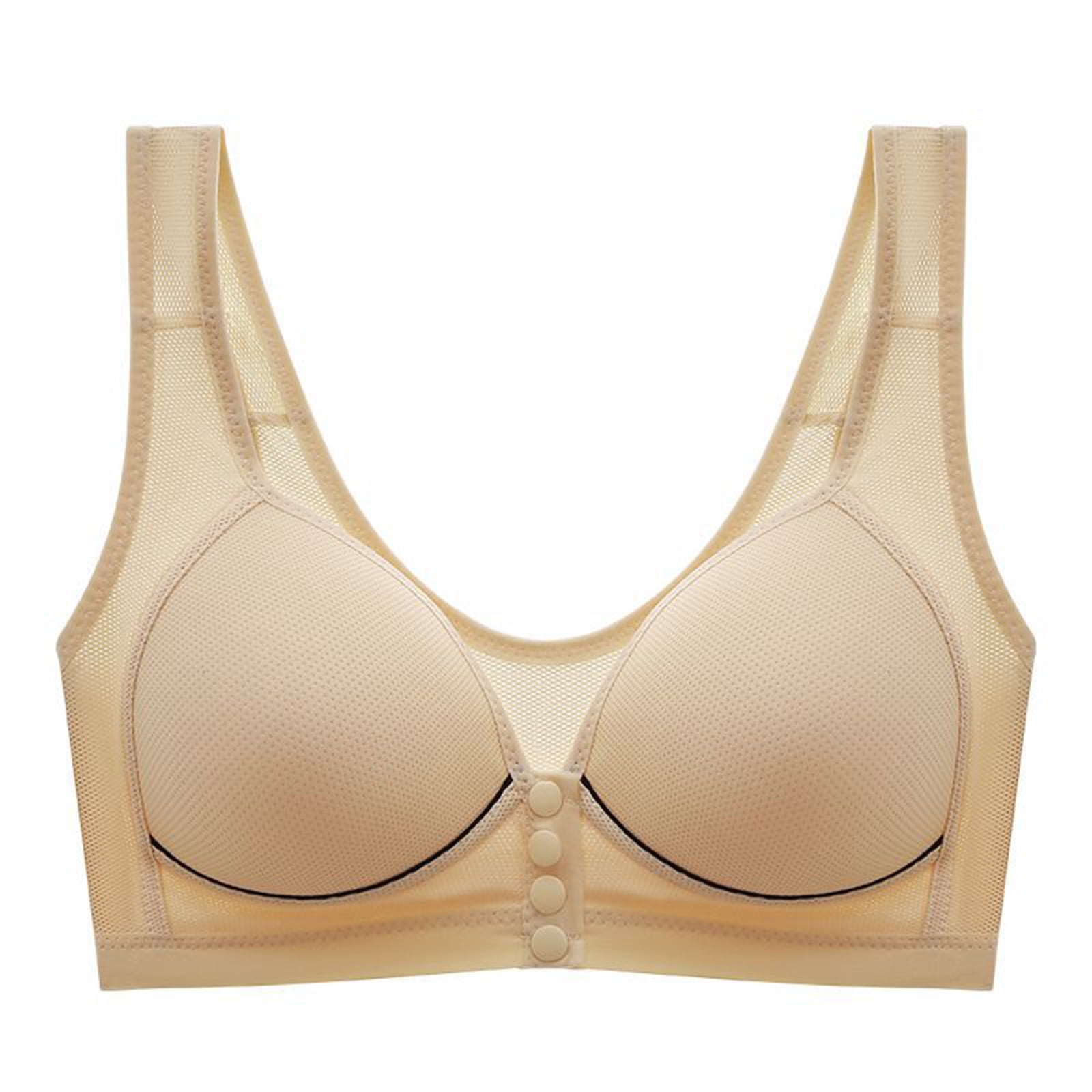 Mallwal Womens Bras Push up Full-Coverage Bra Feature V-Neck Demi ...