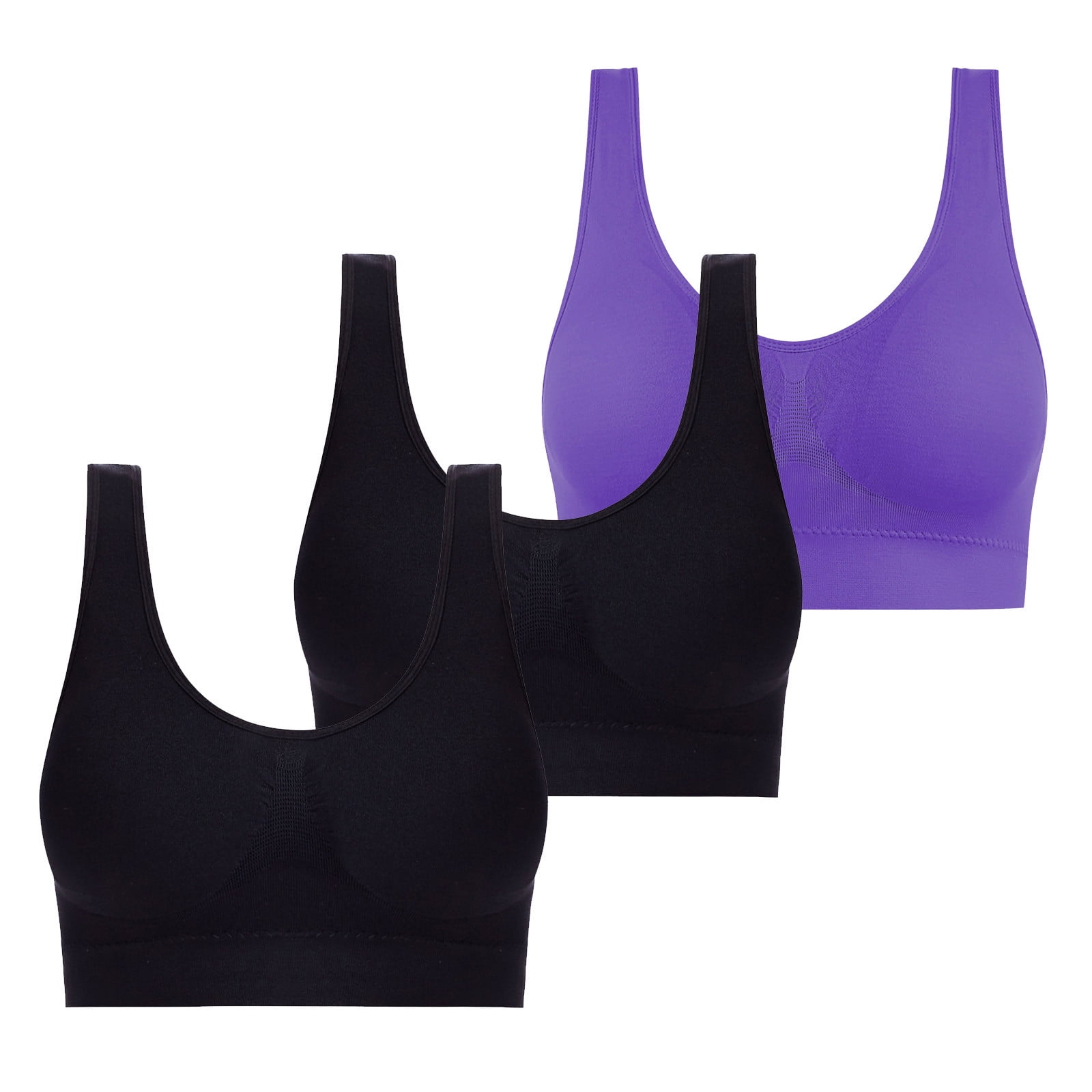 Womens Front Closure Bras Padded Bra Feature V-Neck Balconette Bra ...