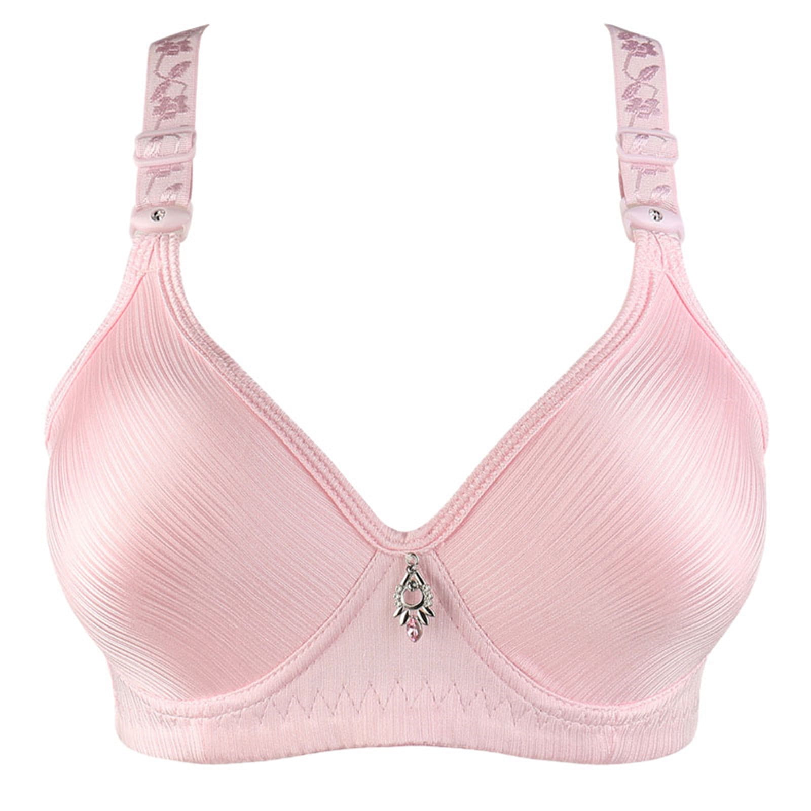 Womens Lace Bralettes Back-Smoothing Bra Feature V-Neck Bralette Bra ...