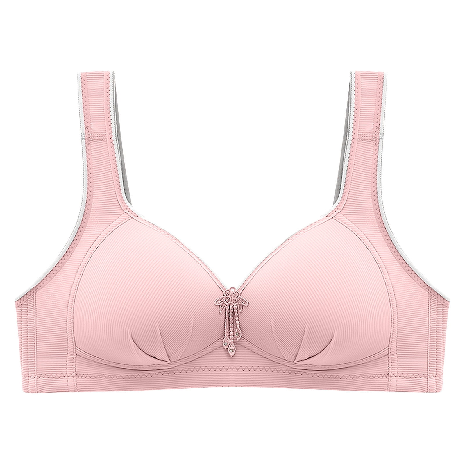 Womens Sports Bras Back-Smoothing Bra Feature V-Neck Soft Bra Style W ...