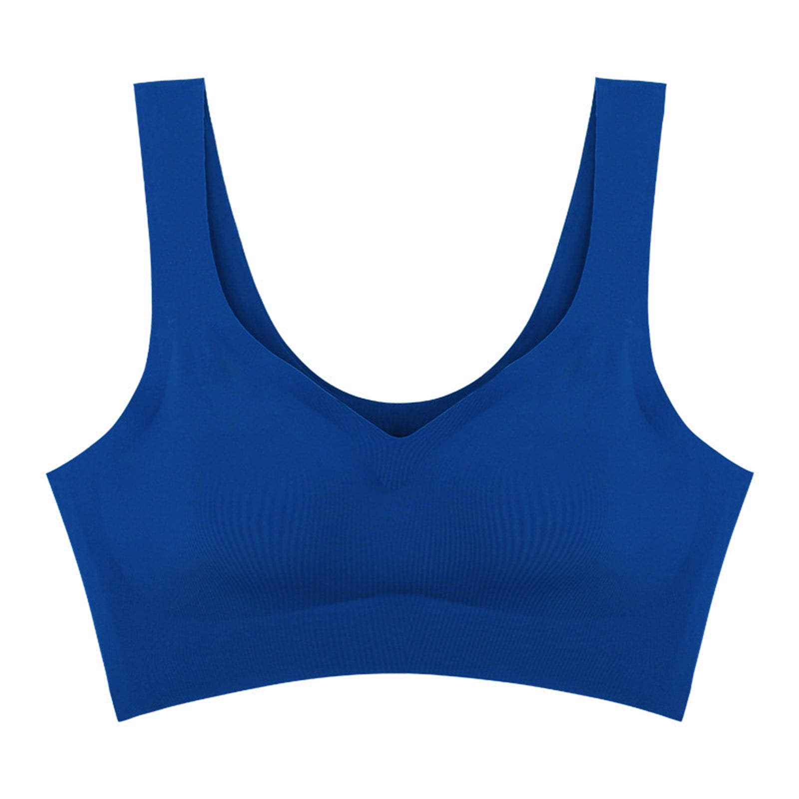 Womens Sports Bras High Support No Underwire Bra Feature V-Neck ...