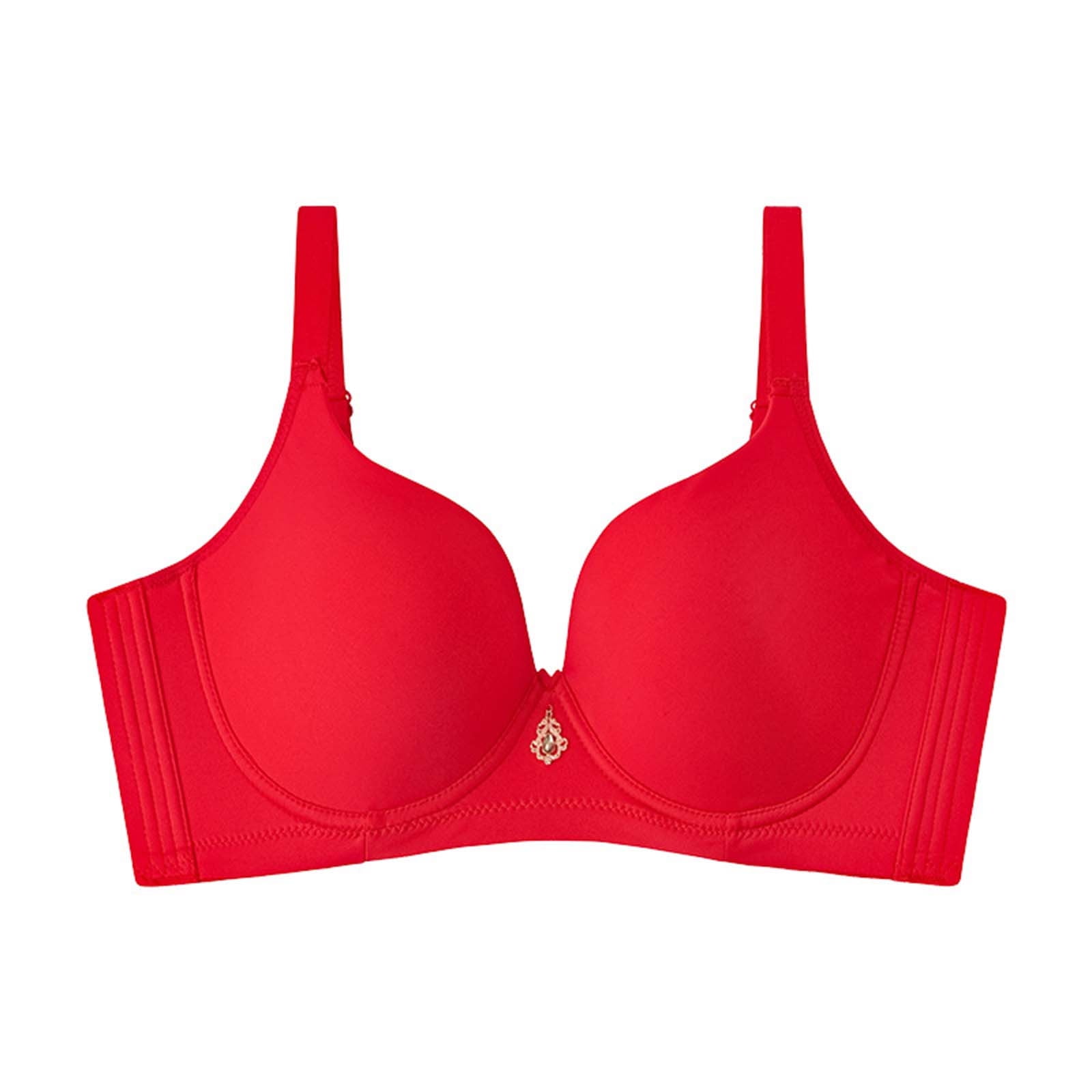 Womens Sports Bras Padded Pullover Bra Feature V-Neck Strapless Bra ...