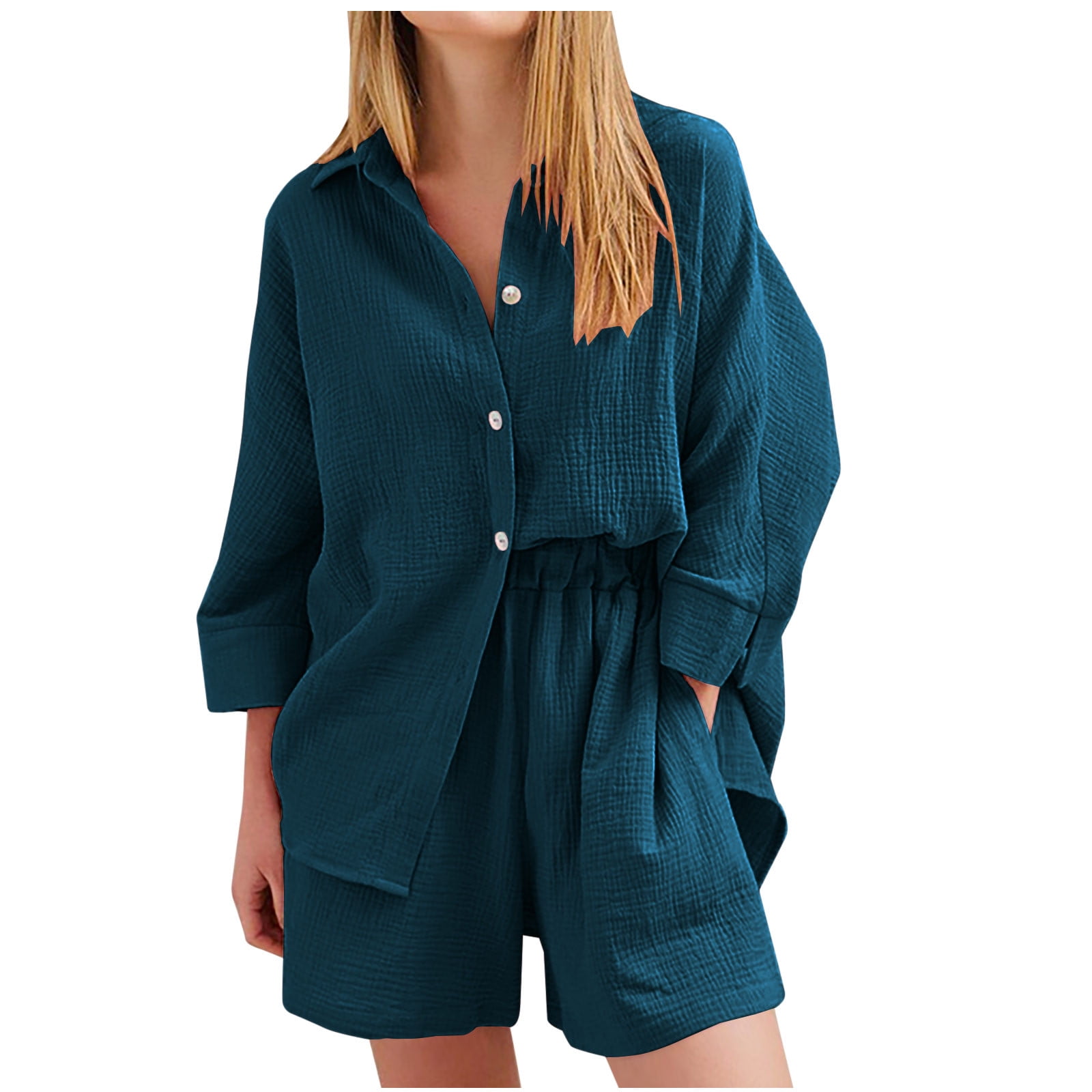 Womens Summer Sets 2 Piece Travel Outfits for Women Clothing Set Female ...
