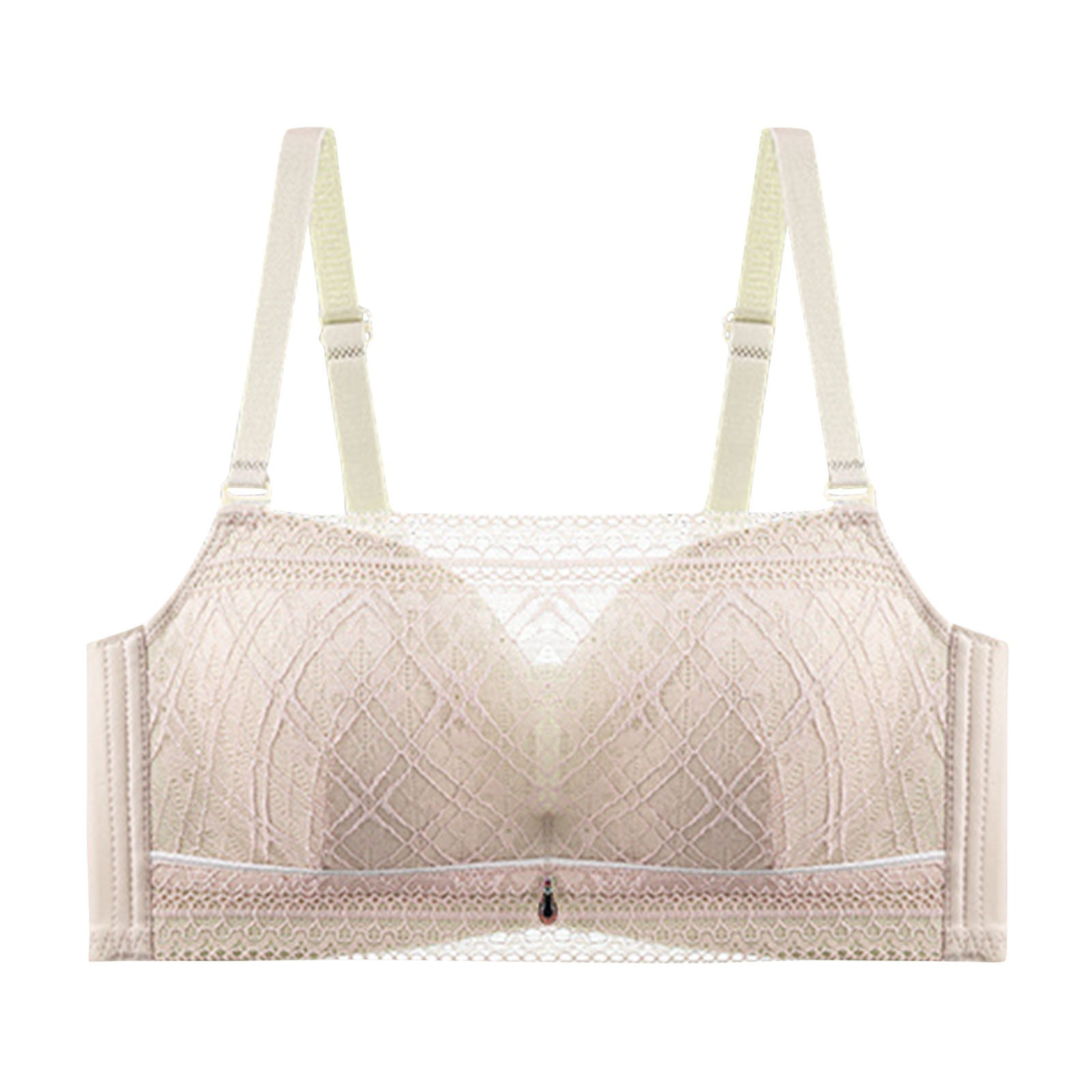 Mallwal Womens Workout Bras Back-Smoothing Bra Feature V-Neck No ...