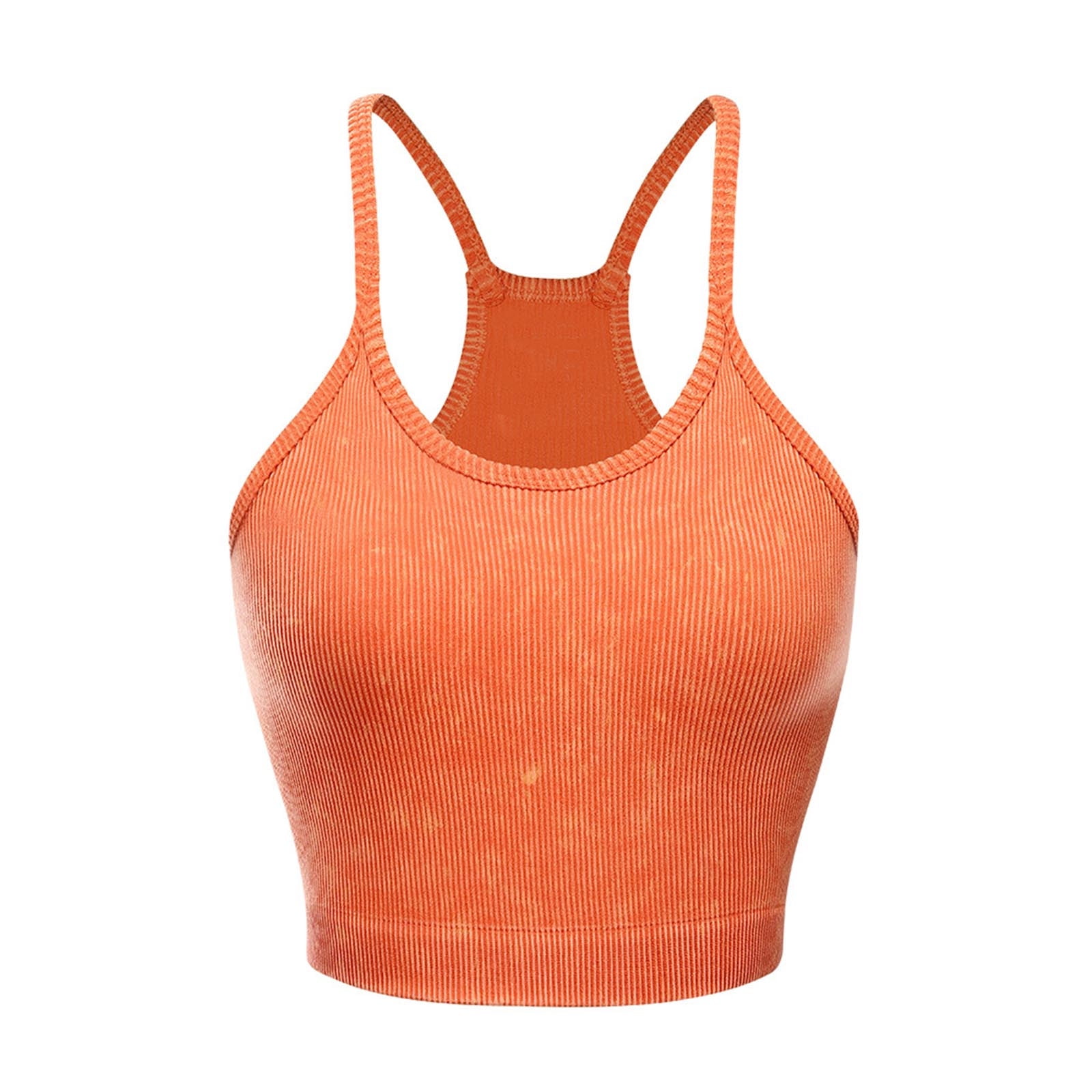 Workout Sports Bras for Women No Underwire Bra Feature V-Neck T-Shirt ...