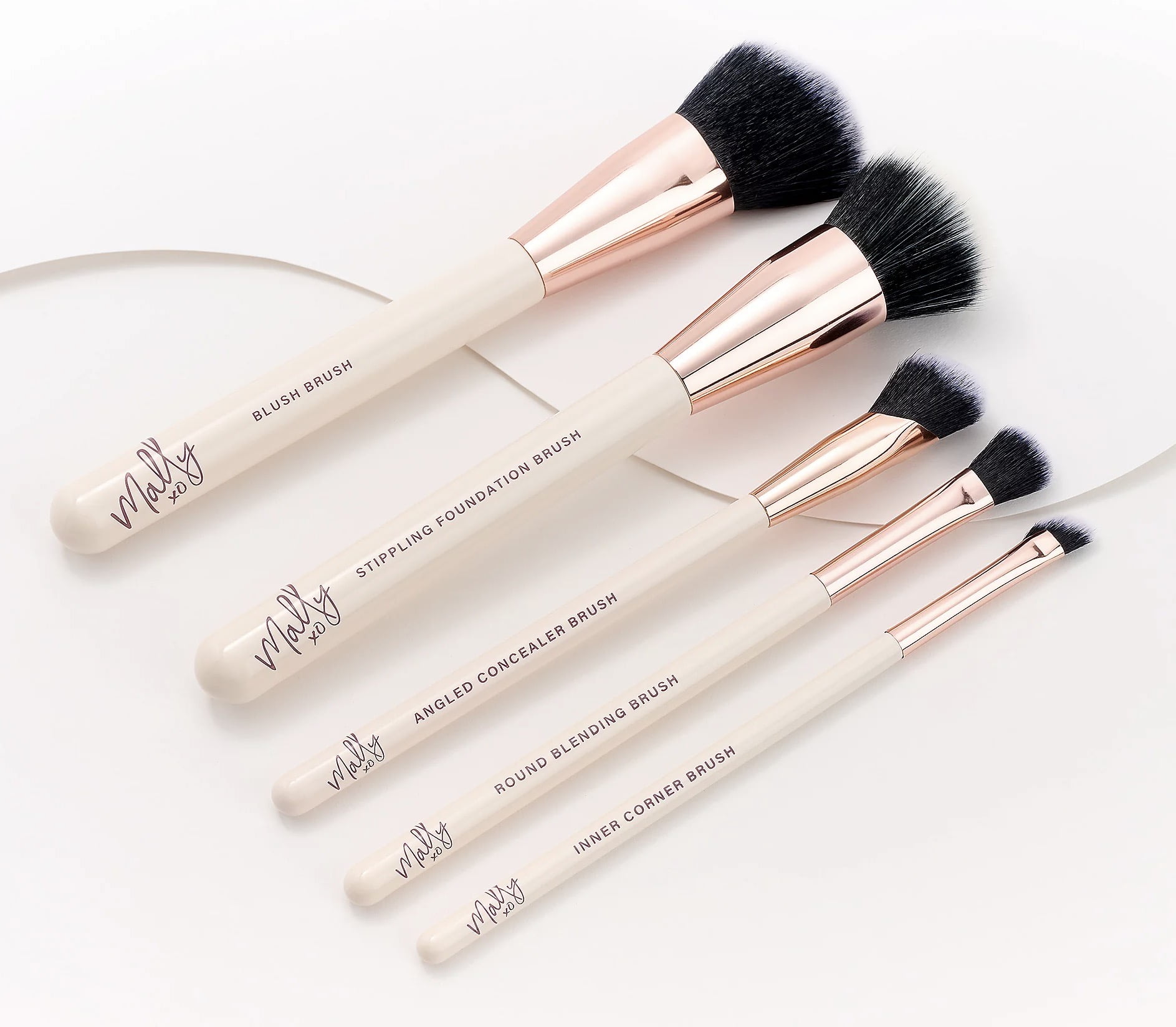 Mally 5-Piece Full Face Brush Collection - Walmart.com