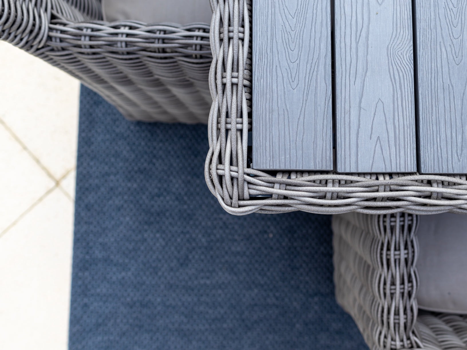 Malmo 9-Piece Resin Wicker Outdoor Patio Furniture Dining Table Set in ...