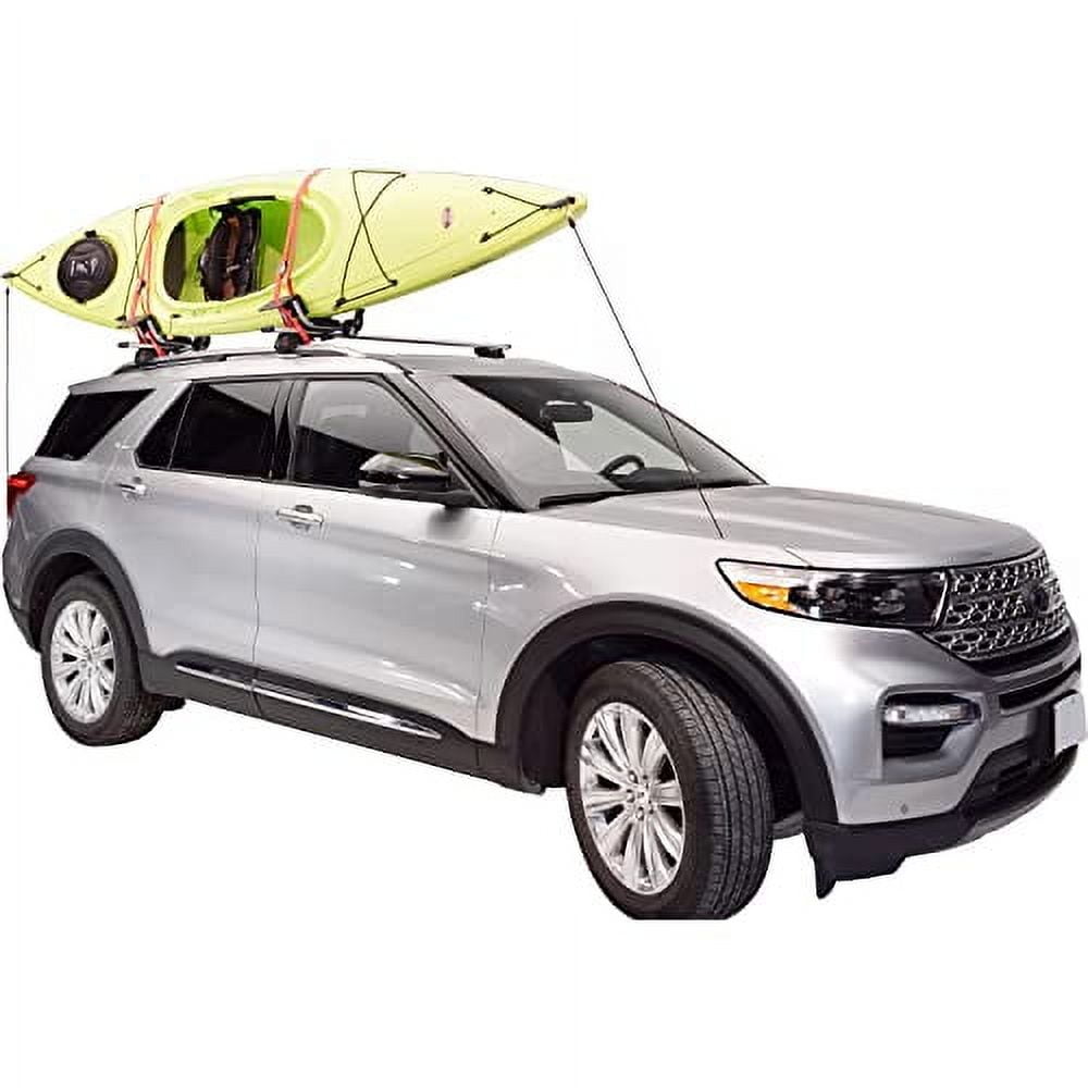Malone Downloader Folding J-Style Universal Car Rack Kayak Carrier with ...