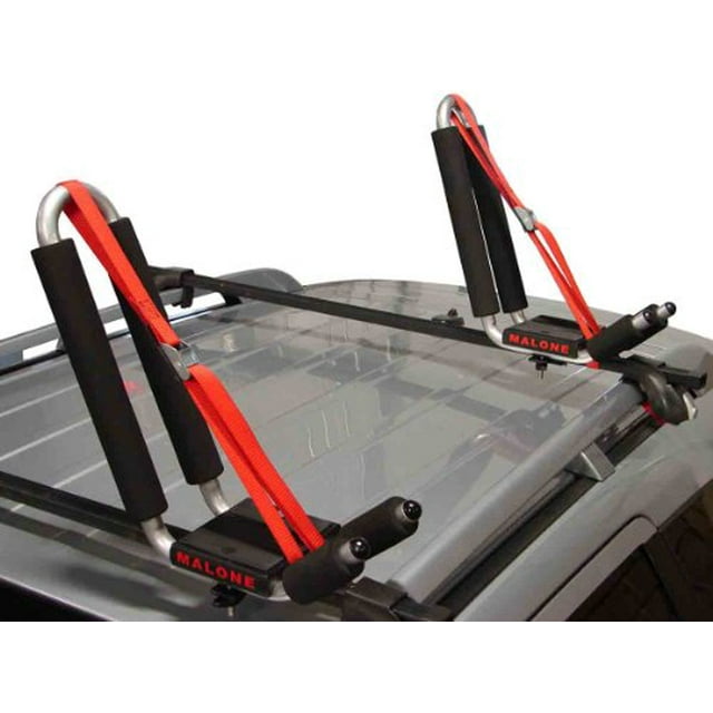 Malone J-Pro 2 J-Style Universal Car Rack Kayak Carrier with Bow and ...