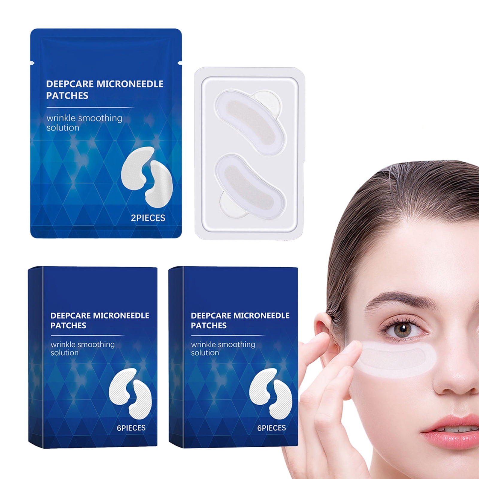 Malora Eye Patches, Microglow Patches with Hyaluronic Acid & Collagen ...
