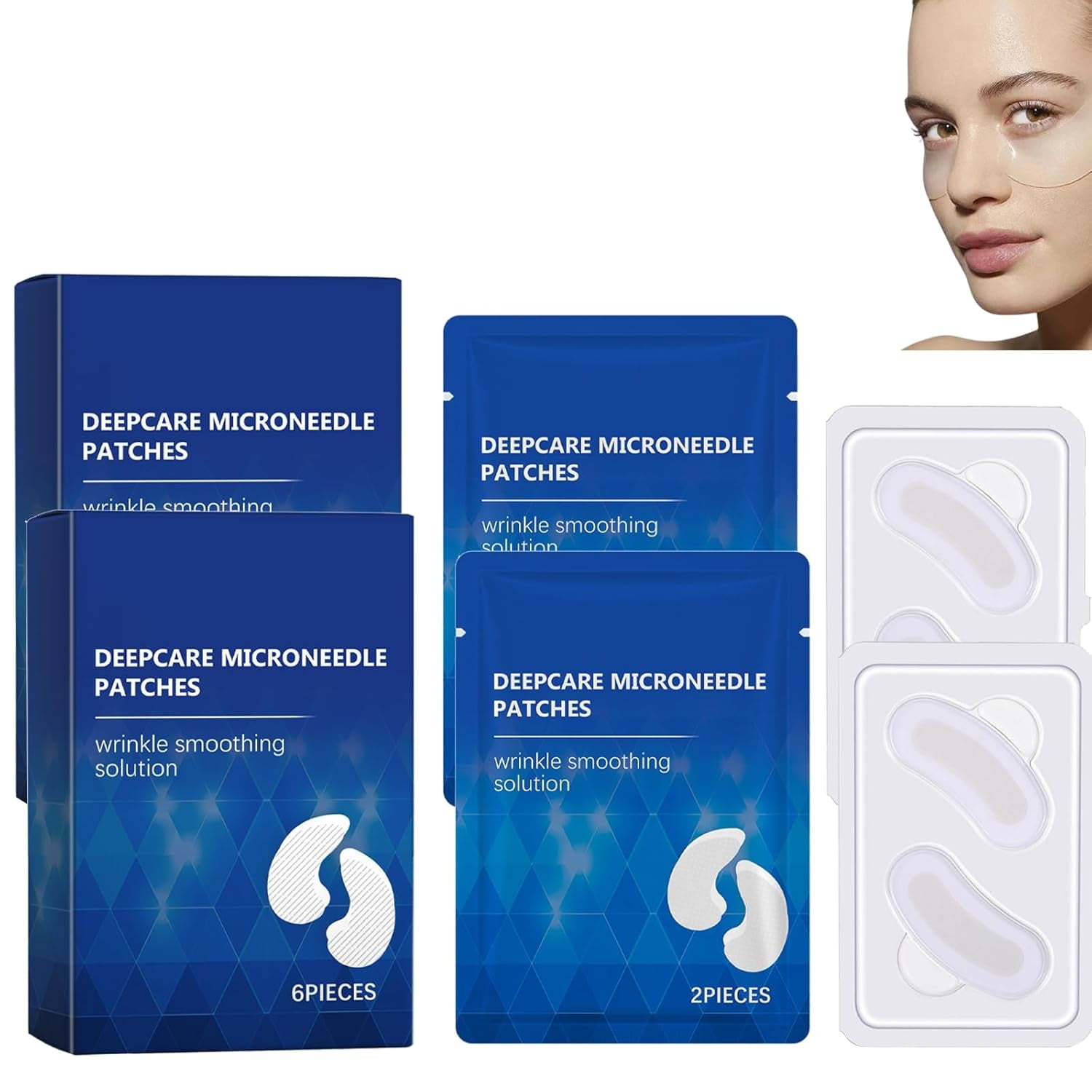 Malora Microglow Eye Patches, Malora Eye Patch, Deep Care Microglow ...