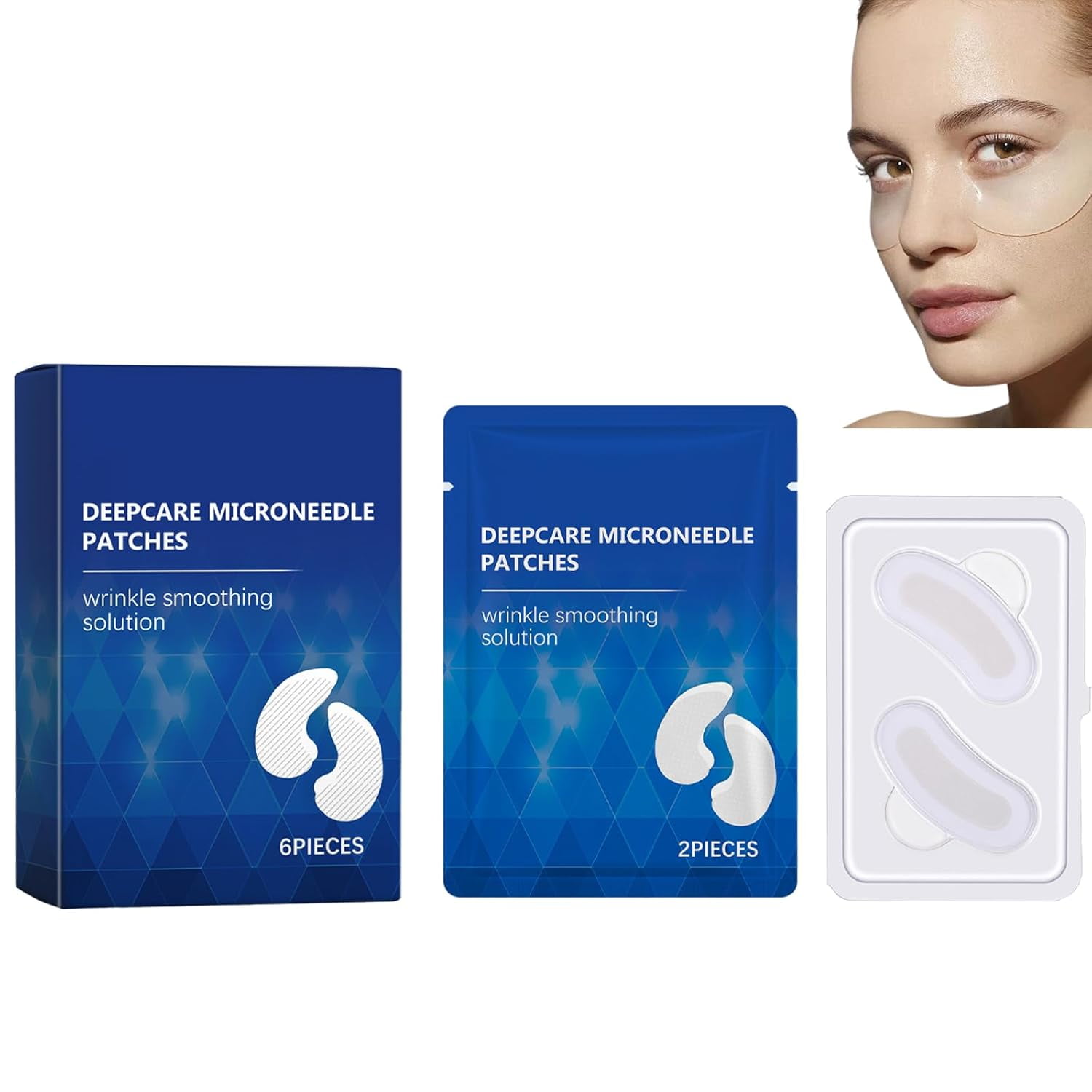 Malora Microglow Eye Patches, Malora Eye Patch, Hyaluronic Under Eye ...