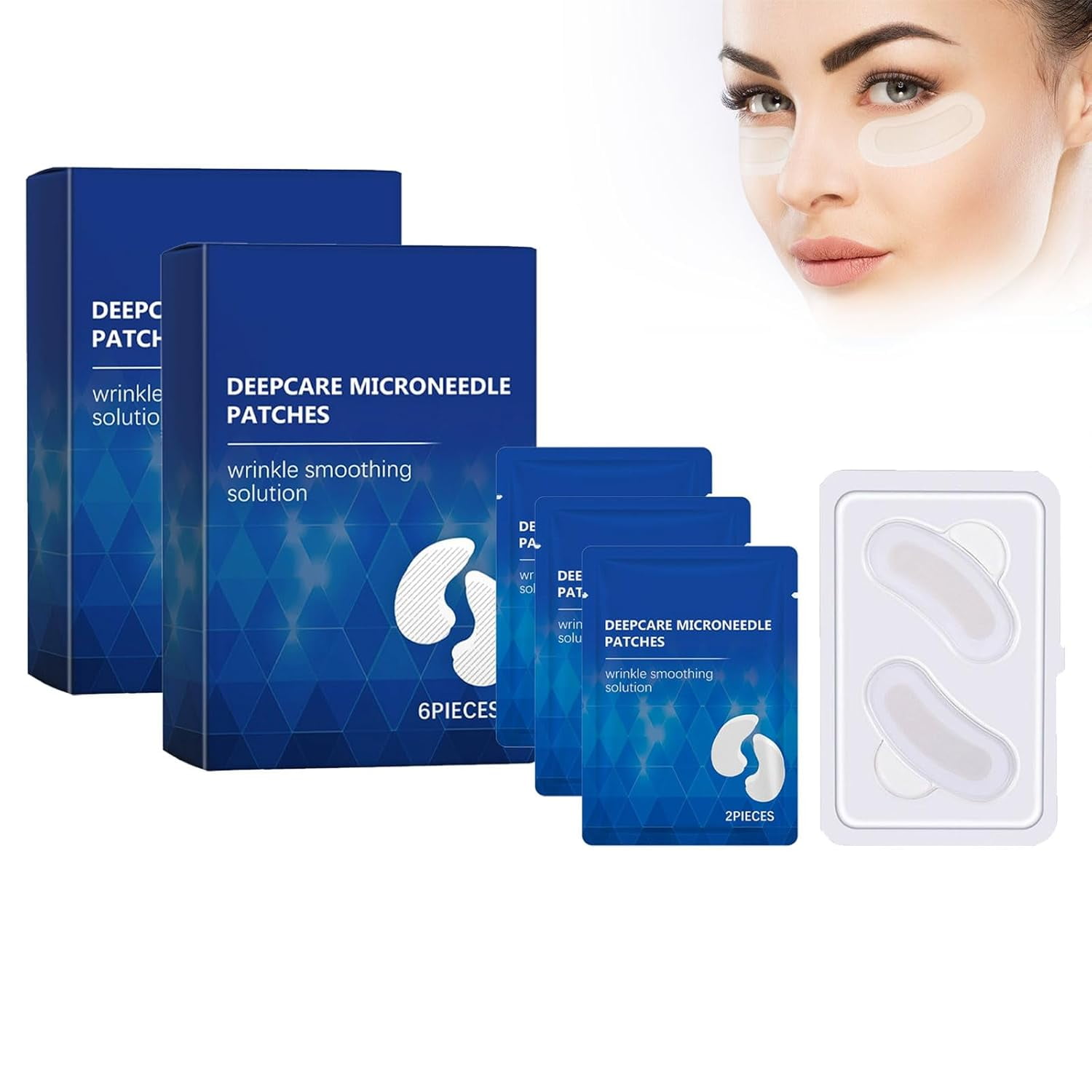 Malora Microglow Eye Patches, Malora Eye Patches, Hyaluronic Patches ...