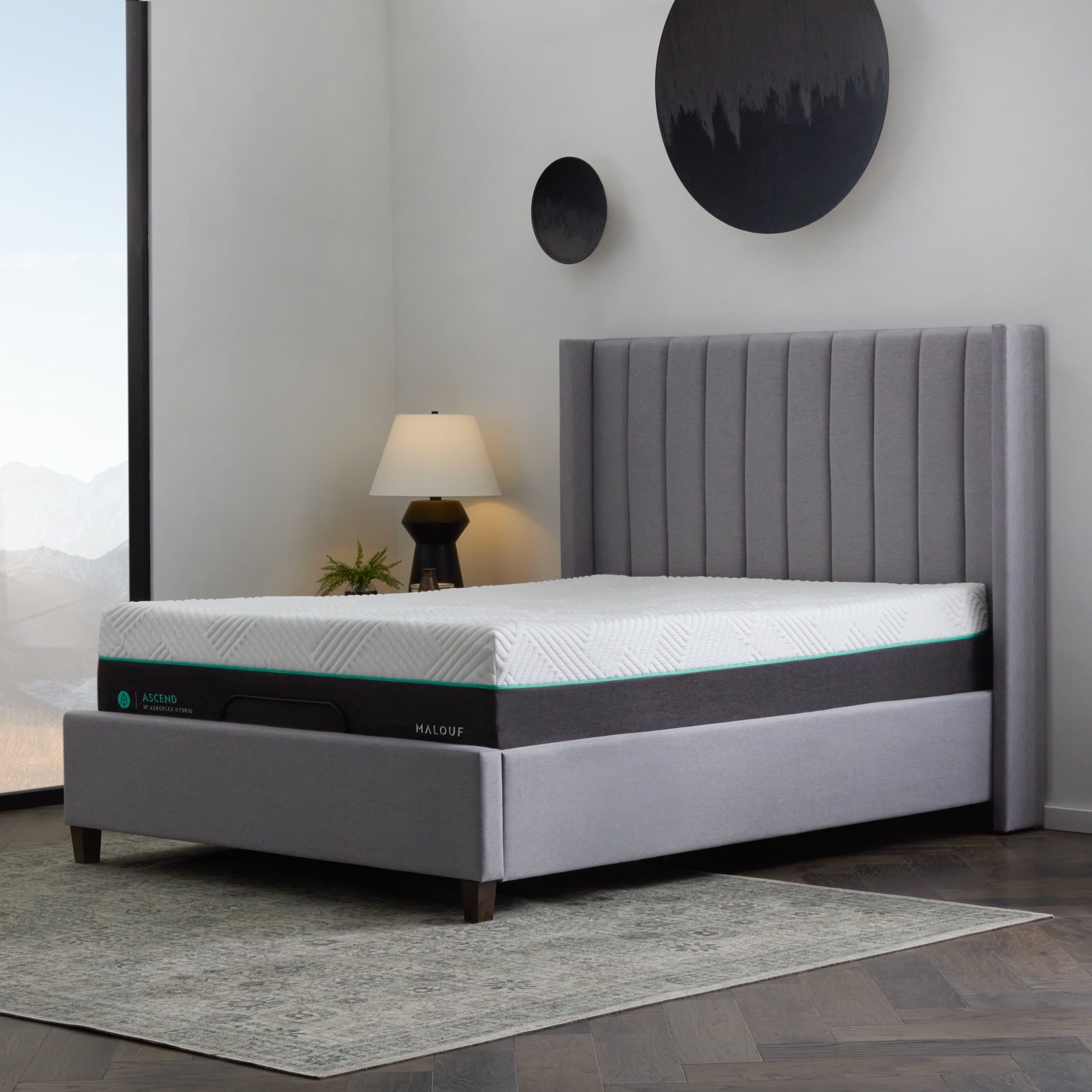 Malouf 11" Ascend Aeroflex Hybrid Mattress, Queen - Walmart.com