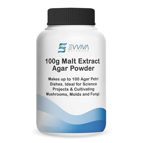 Malt Extract Agar Powder 100g by Evviva Sciences, Can Make Over 100 ...