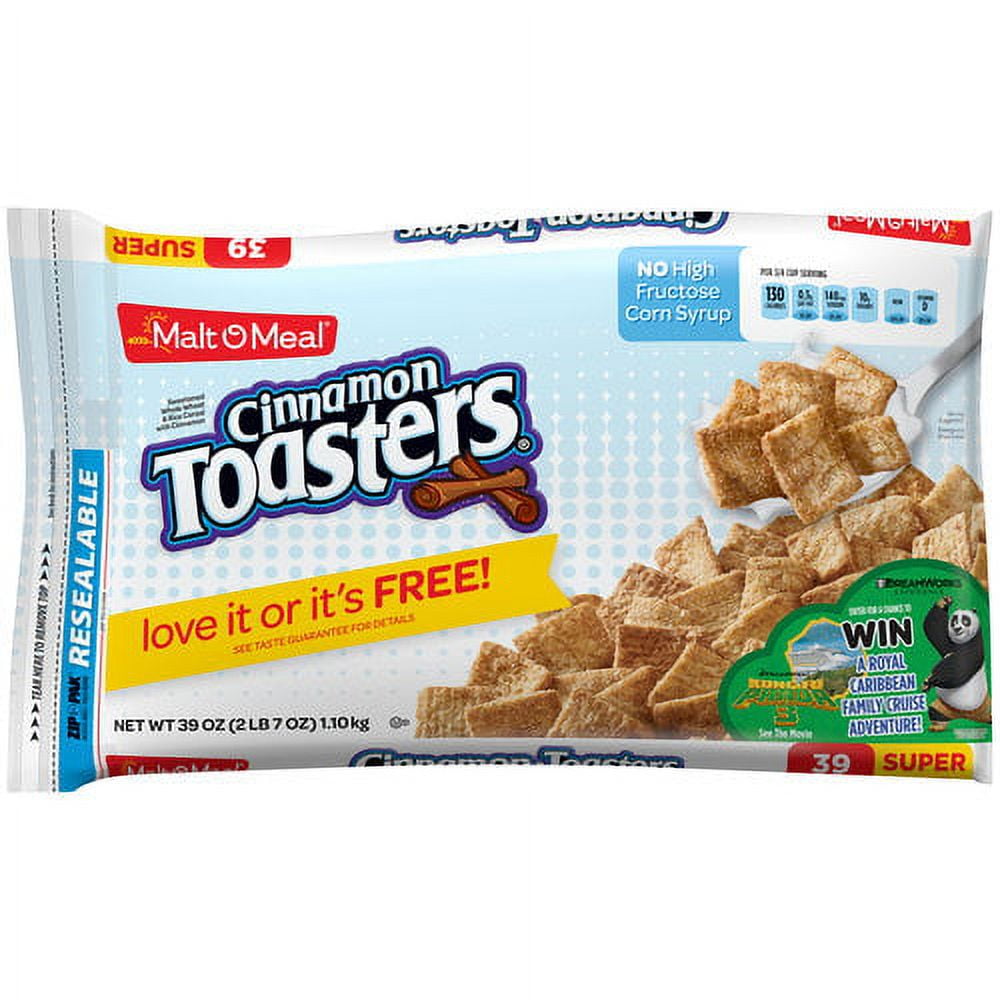Malt-O-Meal Cinnamon Toasters Cereal, 33 Oz - Walmart.com