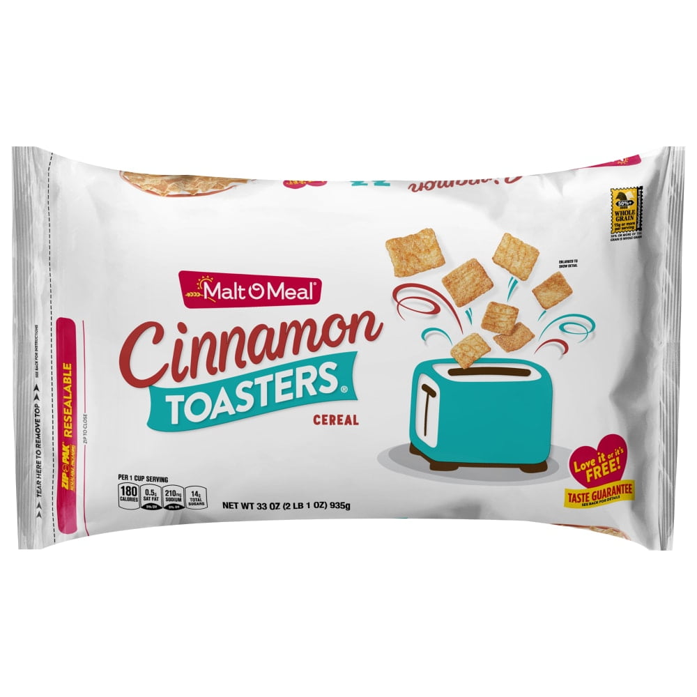 Malt-O-Meal Cinnamon Toasters Family Size Bag Cereal - Walmart.com