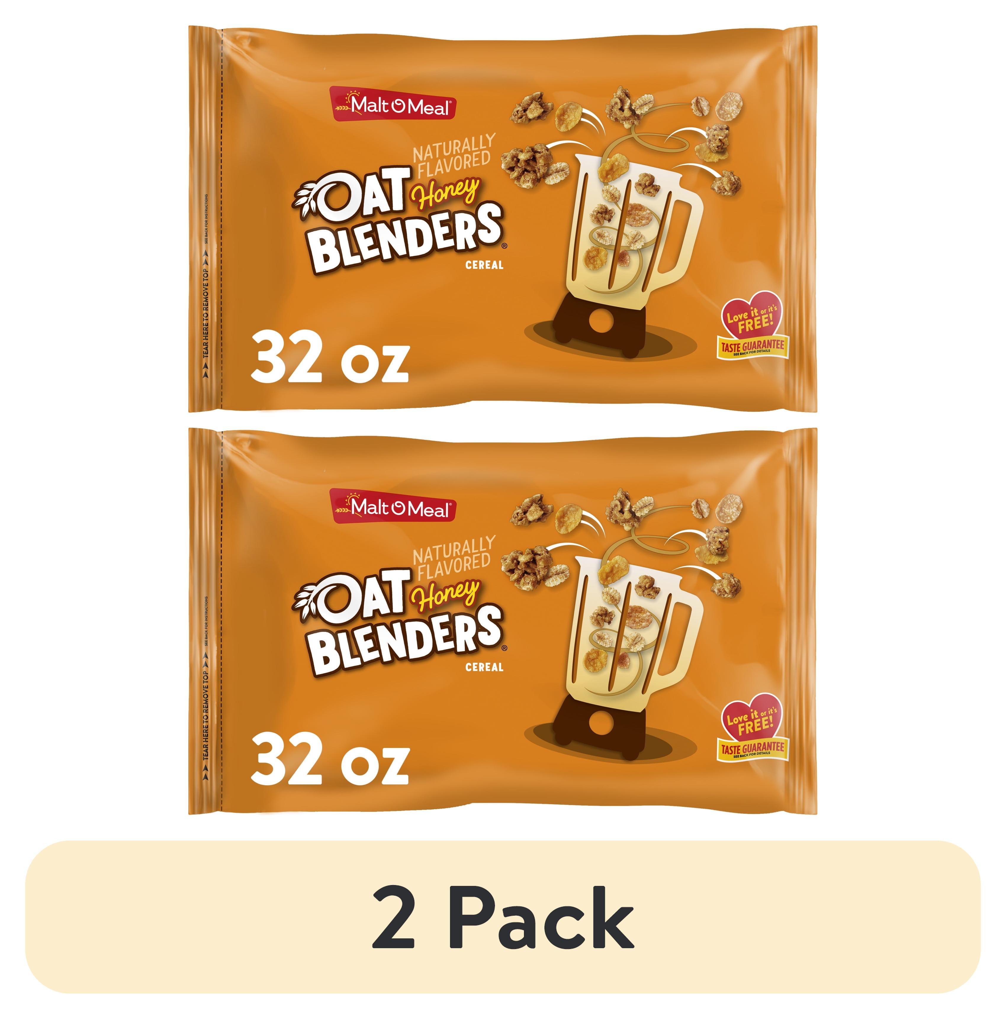 (2 pack) Malt-O-Meal Honey & Oat Blenders®, Kids Cereal, Family Size ...