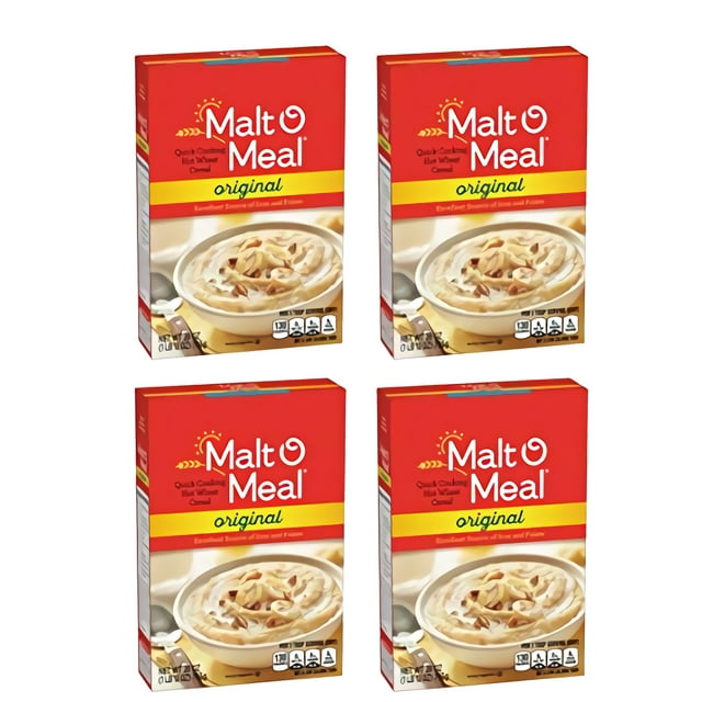 Malt-O-Meal, Original Malt-O-Meal Hot Breakfast Cereal, Quick Cooking ...