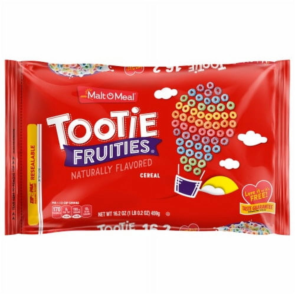 Malt-O-Meal Tootie Fruities Bag Cereal - 16.2 oz - Walmart.com