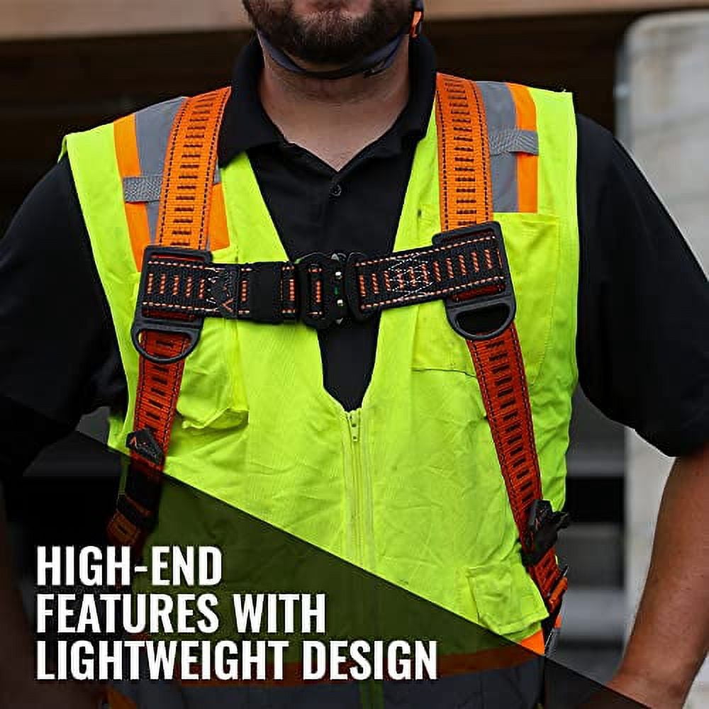 Malta Dynamics Javelina Safety Harness for Fall Protection, Lightweight ...